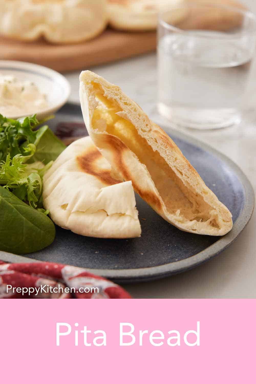 Pita Bread - Preppy Kitchen