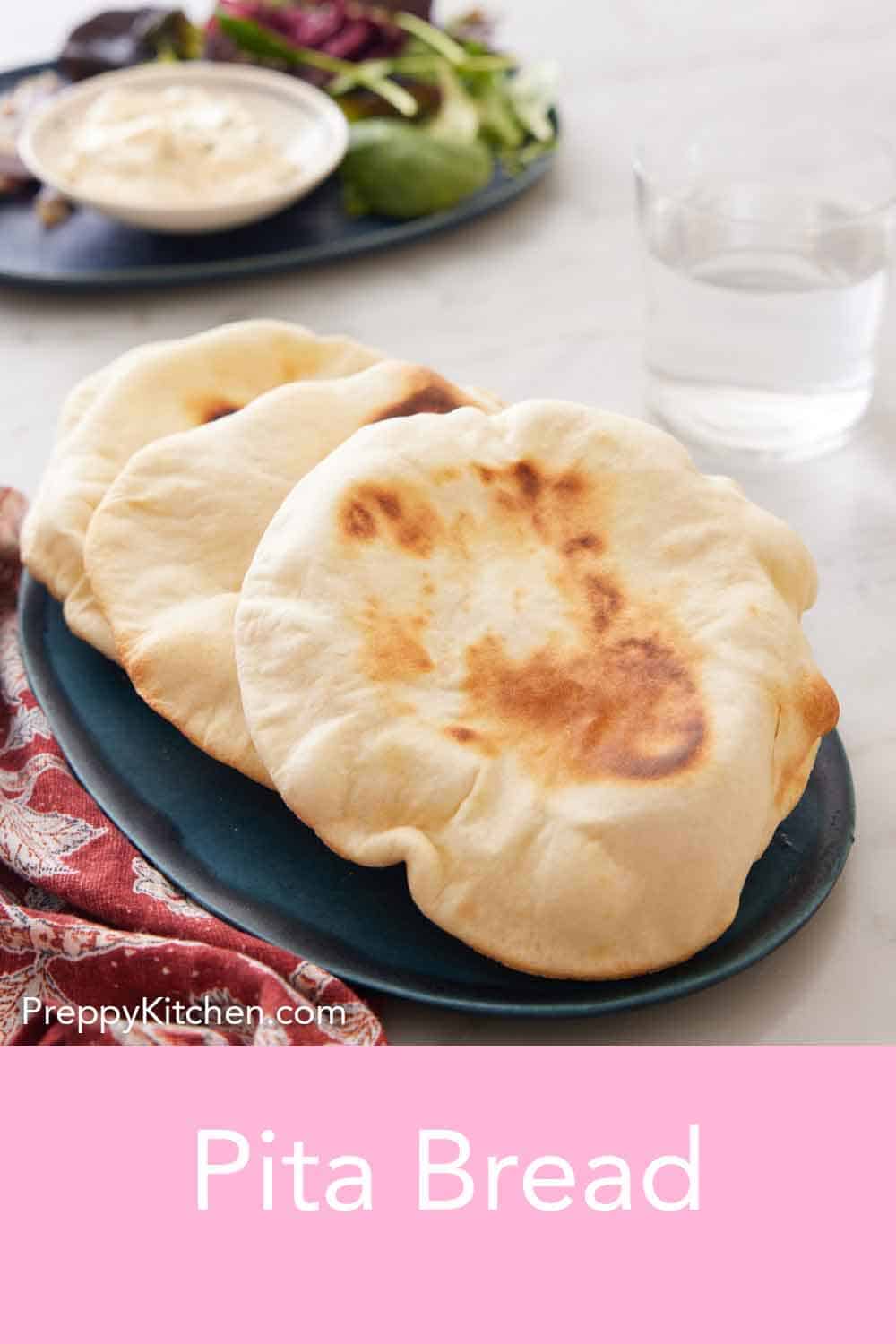Pita Bread - Preppy Kitchen
