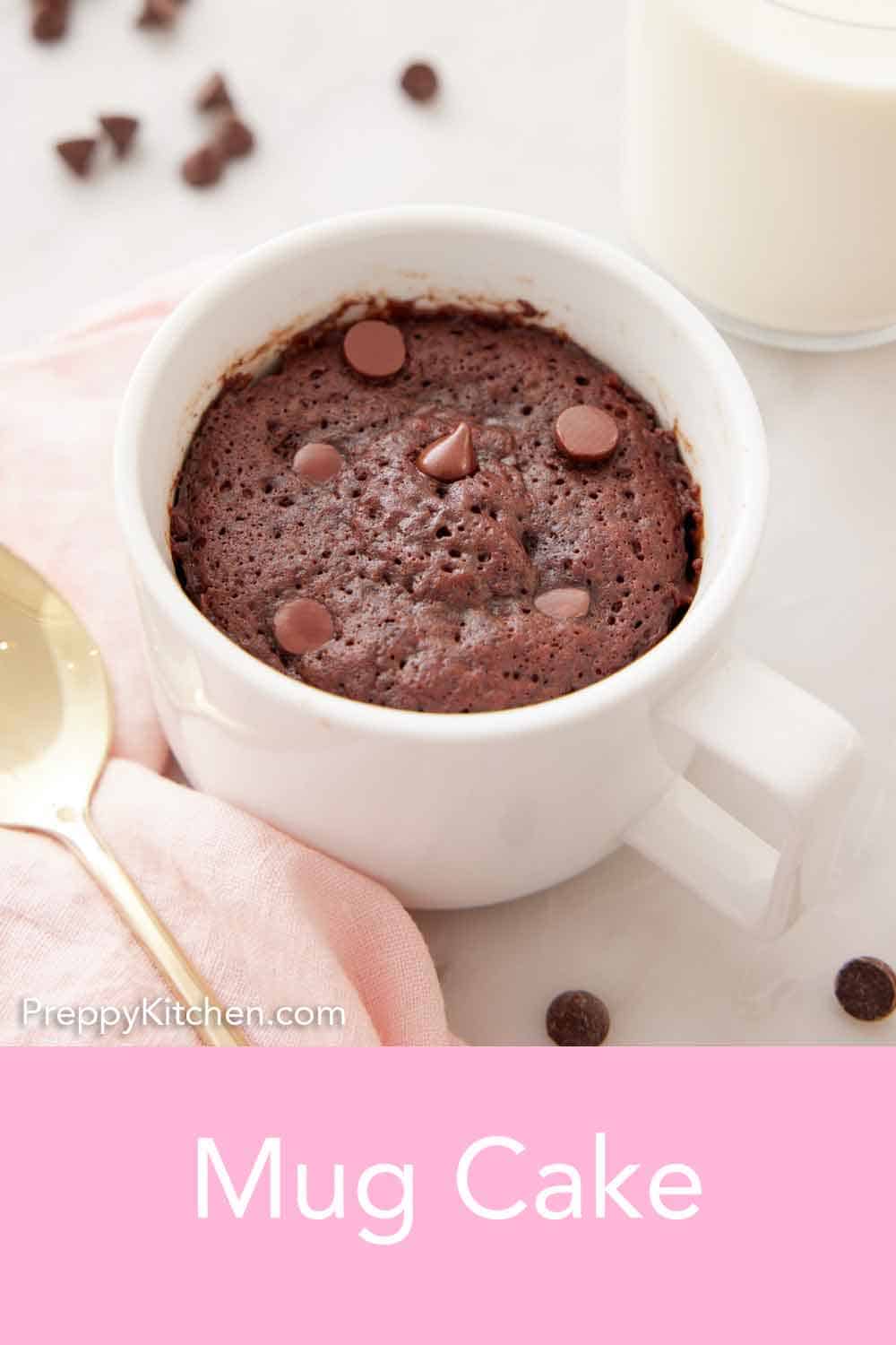 Mug Cake - Preppy Kitchen