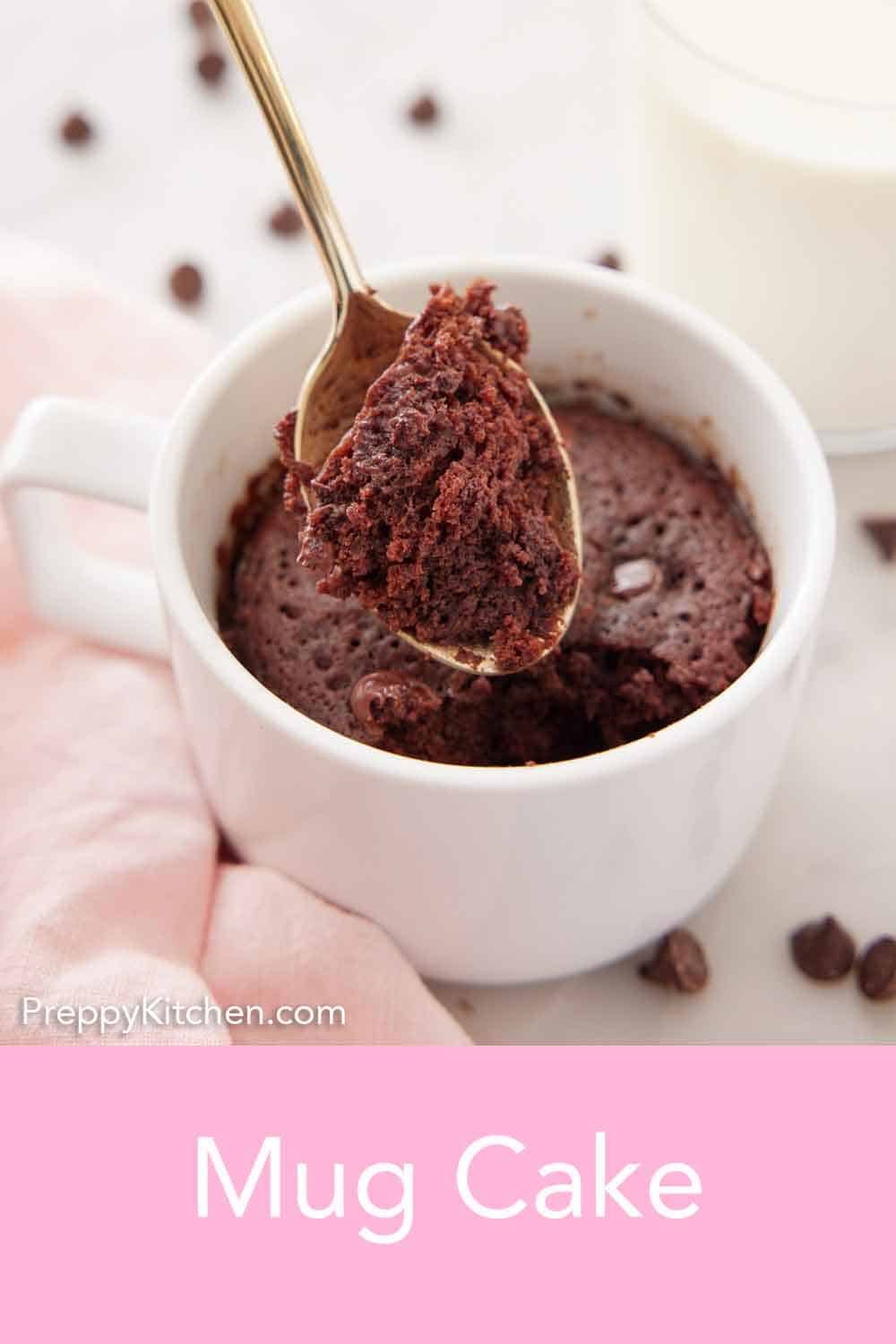 Mug Cake - Preppy Kitchen