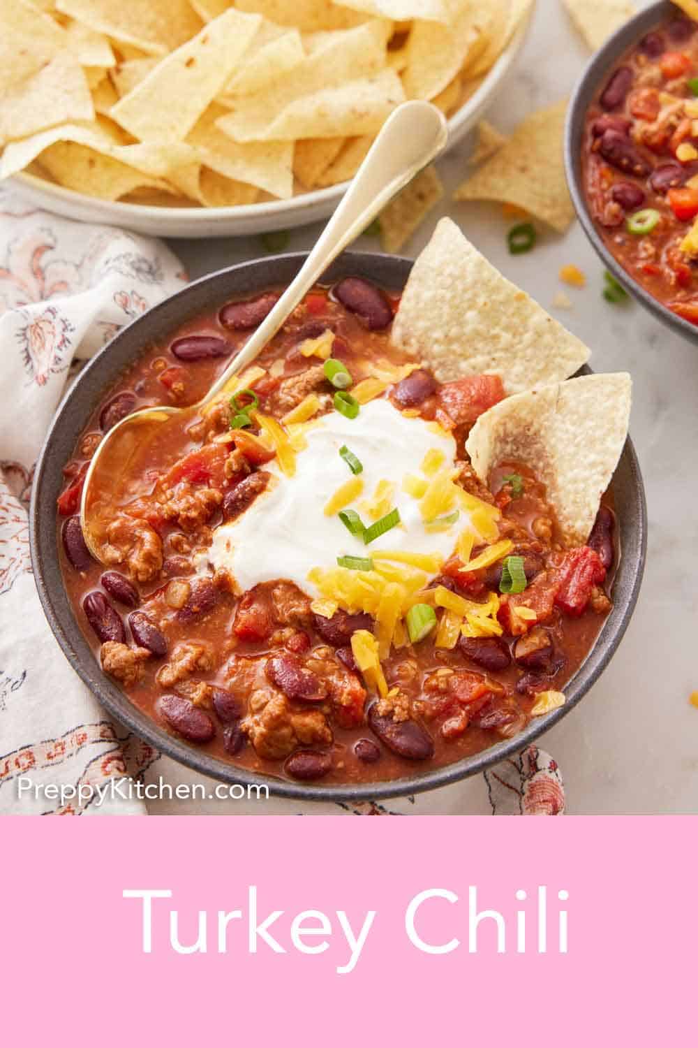 Turkey Chili - Preppy Kitchen