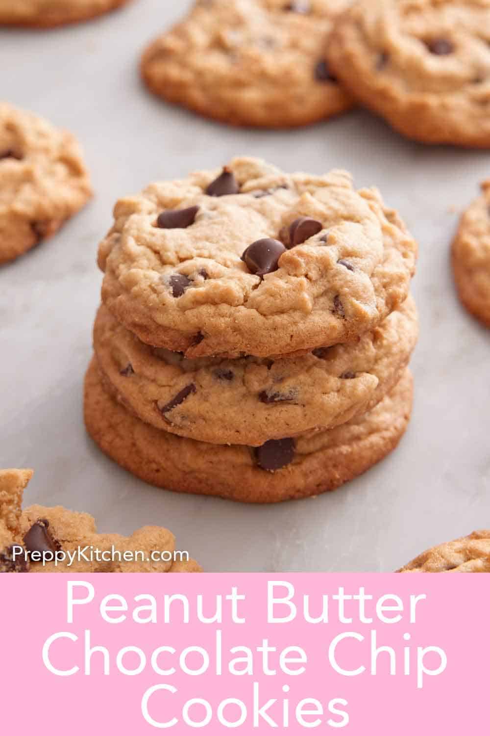 Peanut Butter Chocolate Chip Cookies Preppy Kitchen at Alonzo Caraway blog