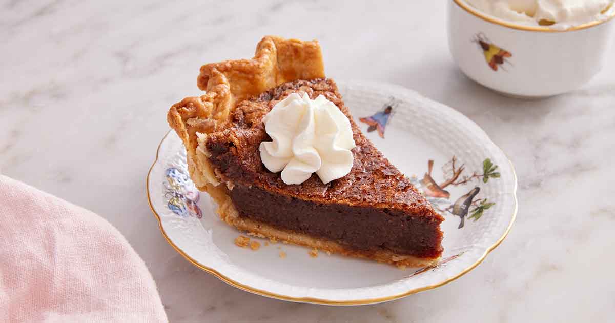 Chocolate Chess Pie - Preppy Kitchen