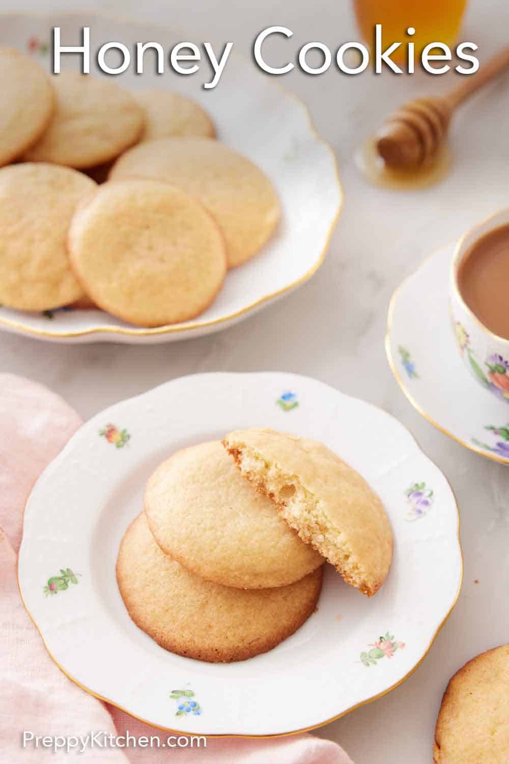 Honey Cookies - Preppy Kitchen