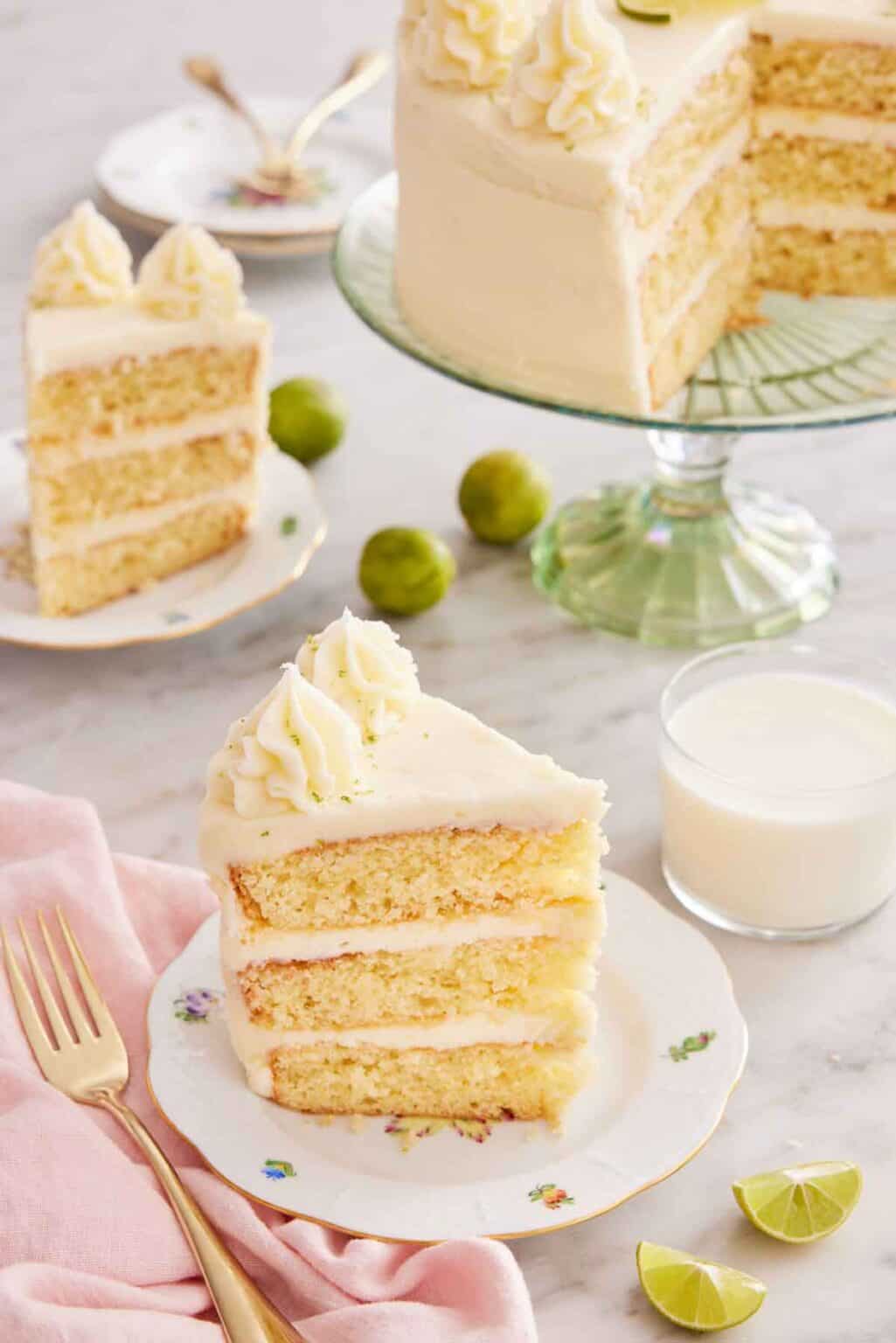 Key Lime Cake - Preppy Kitchen