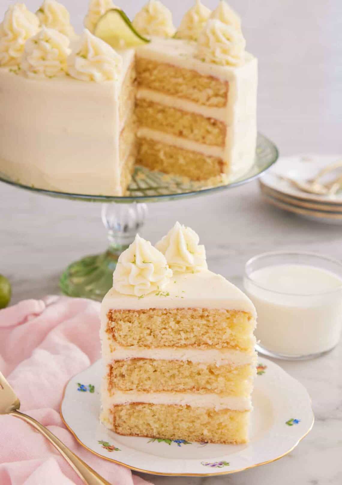 Key Lime Cake - Preppy Kitchen