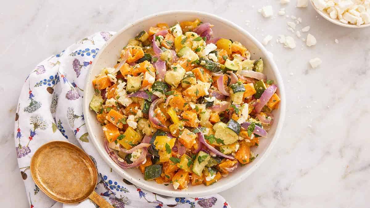 Roasted Vegetable Salad - Preppy Kitchen