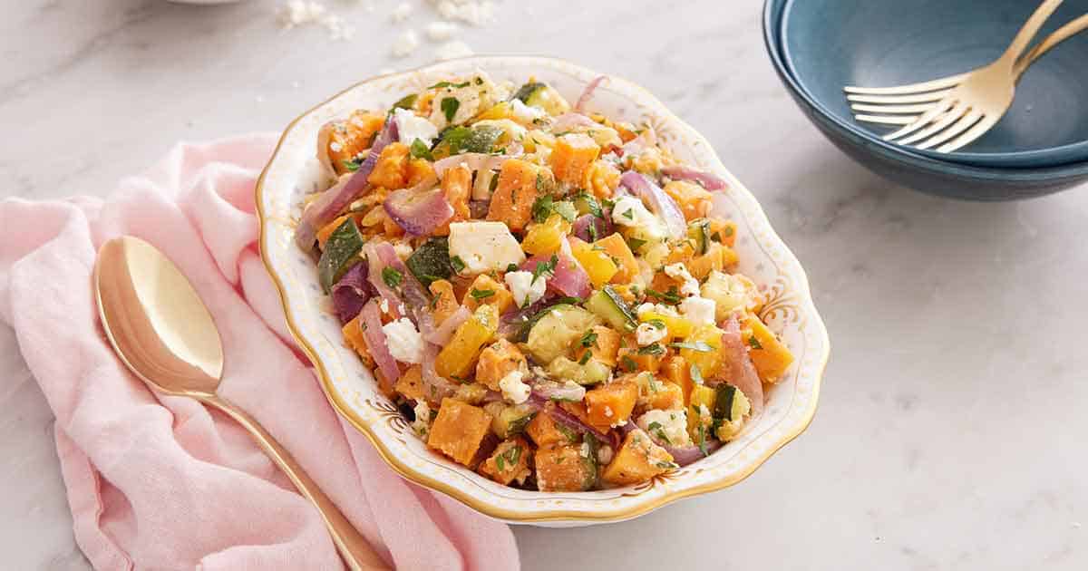 Roasted Vegetable Salad - Preppy Kitchen