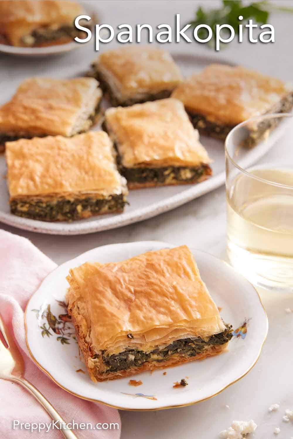 Spanakopita - Preppy Kitchen