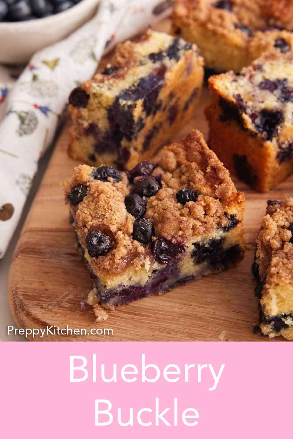 Blueberry Buckle - Preppy Kitchen