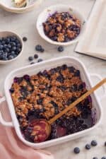 Easy Blueberry Crisp - Preppy Kitchen