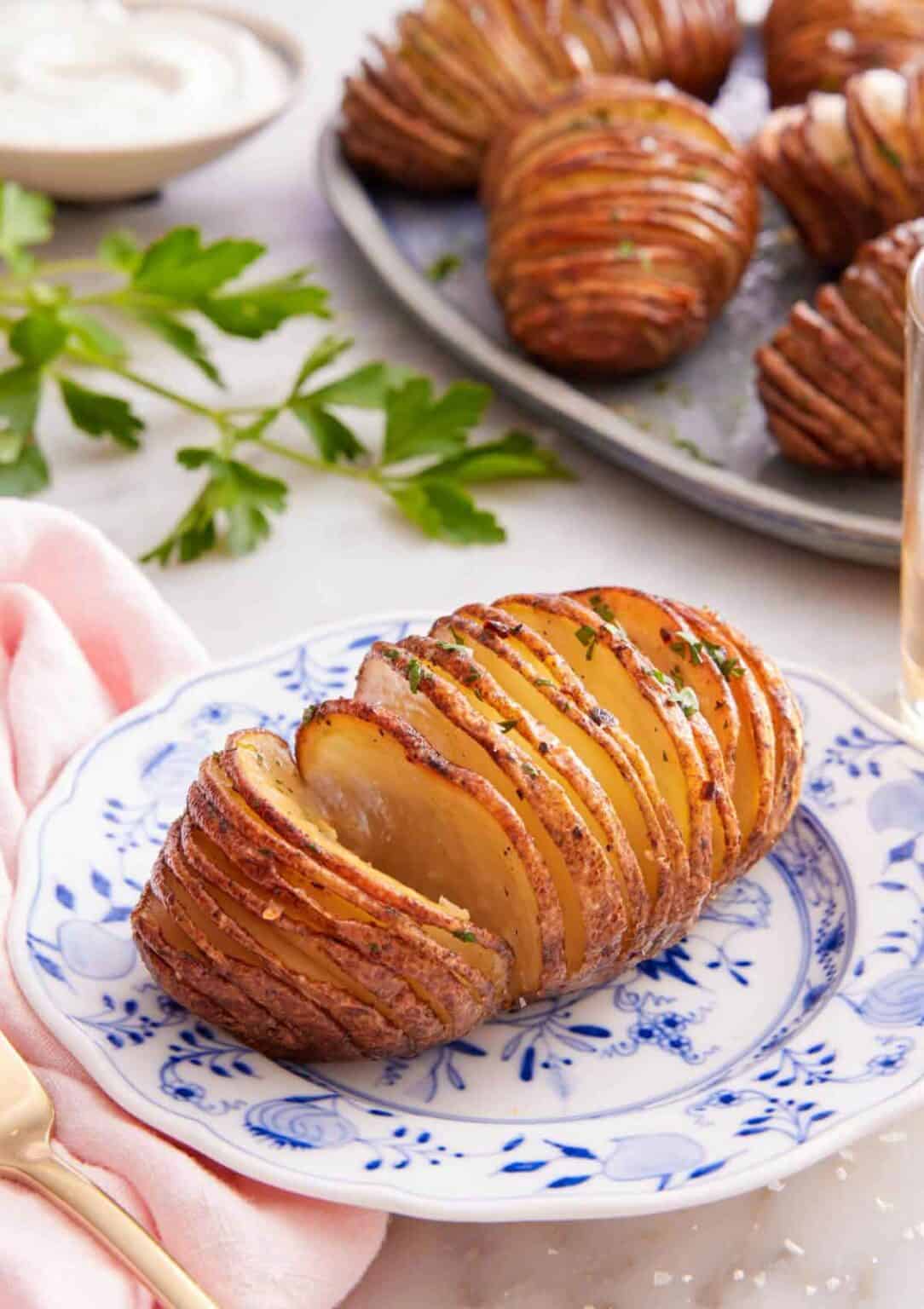 Hasselback Potatoes - Preppy Kitchen