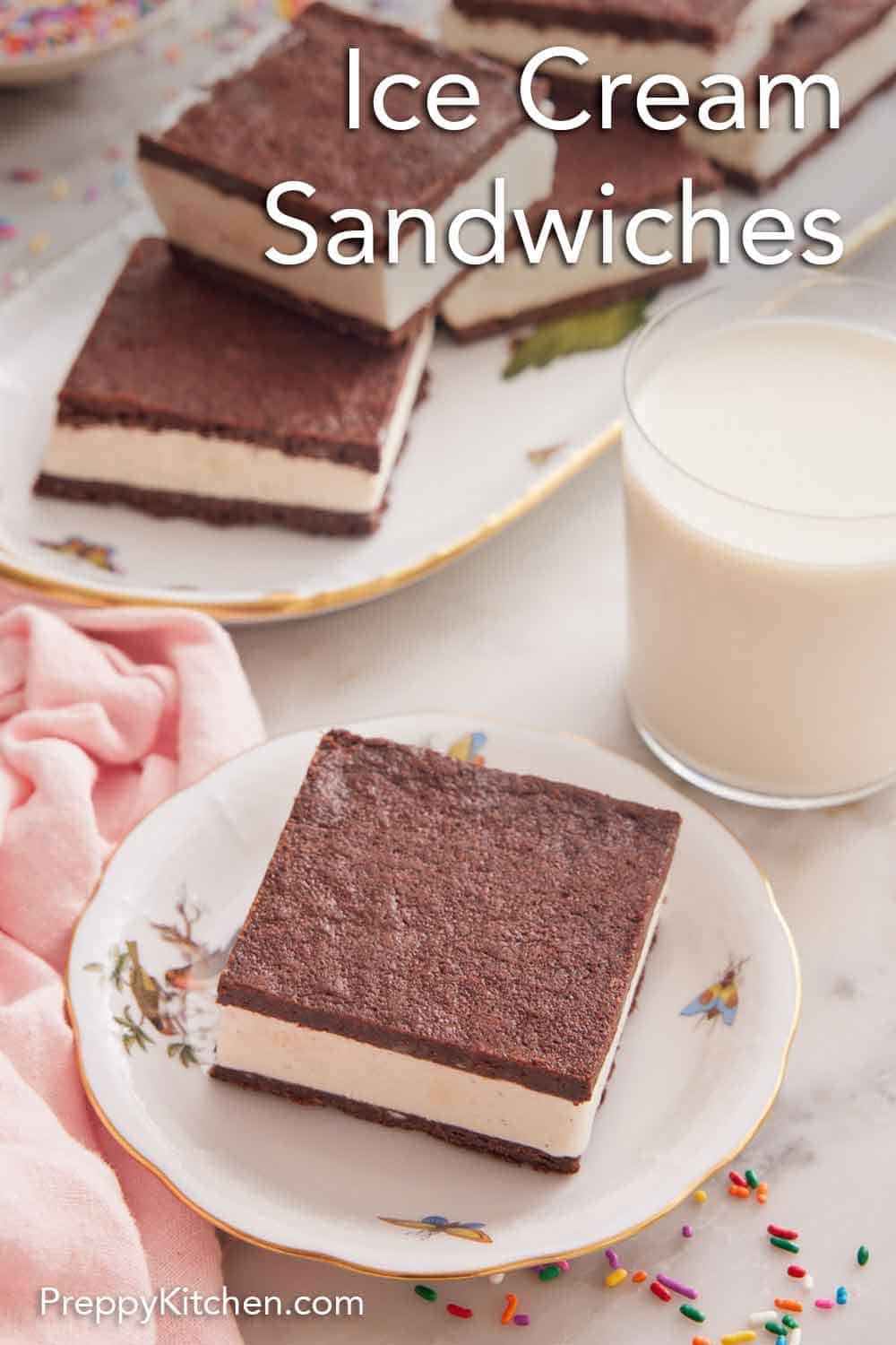 Ice Cream Sandwiches - Preppy Kitchen