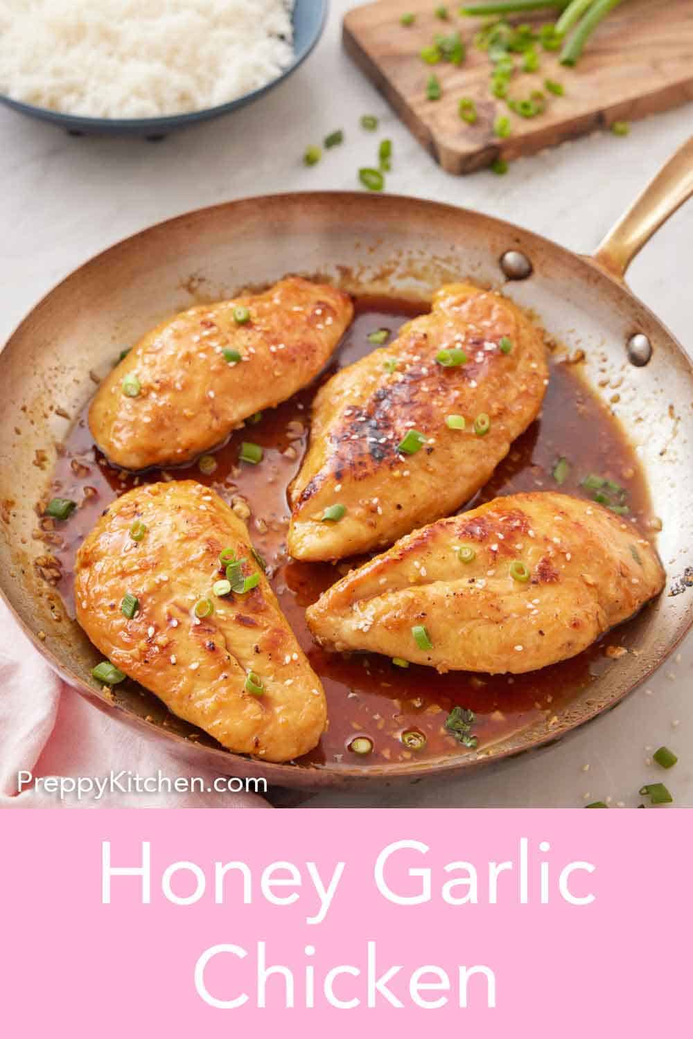 Honey Garlic Chicken - Preppy Kitchen