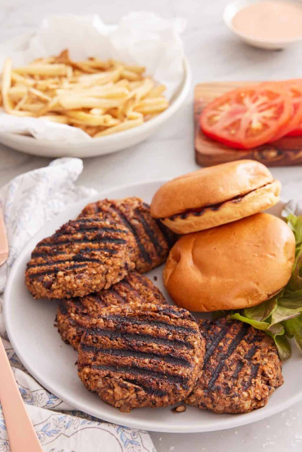 Veggie Burger - Preppy Kitchen