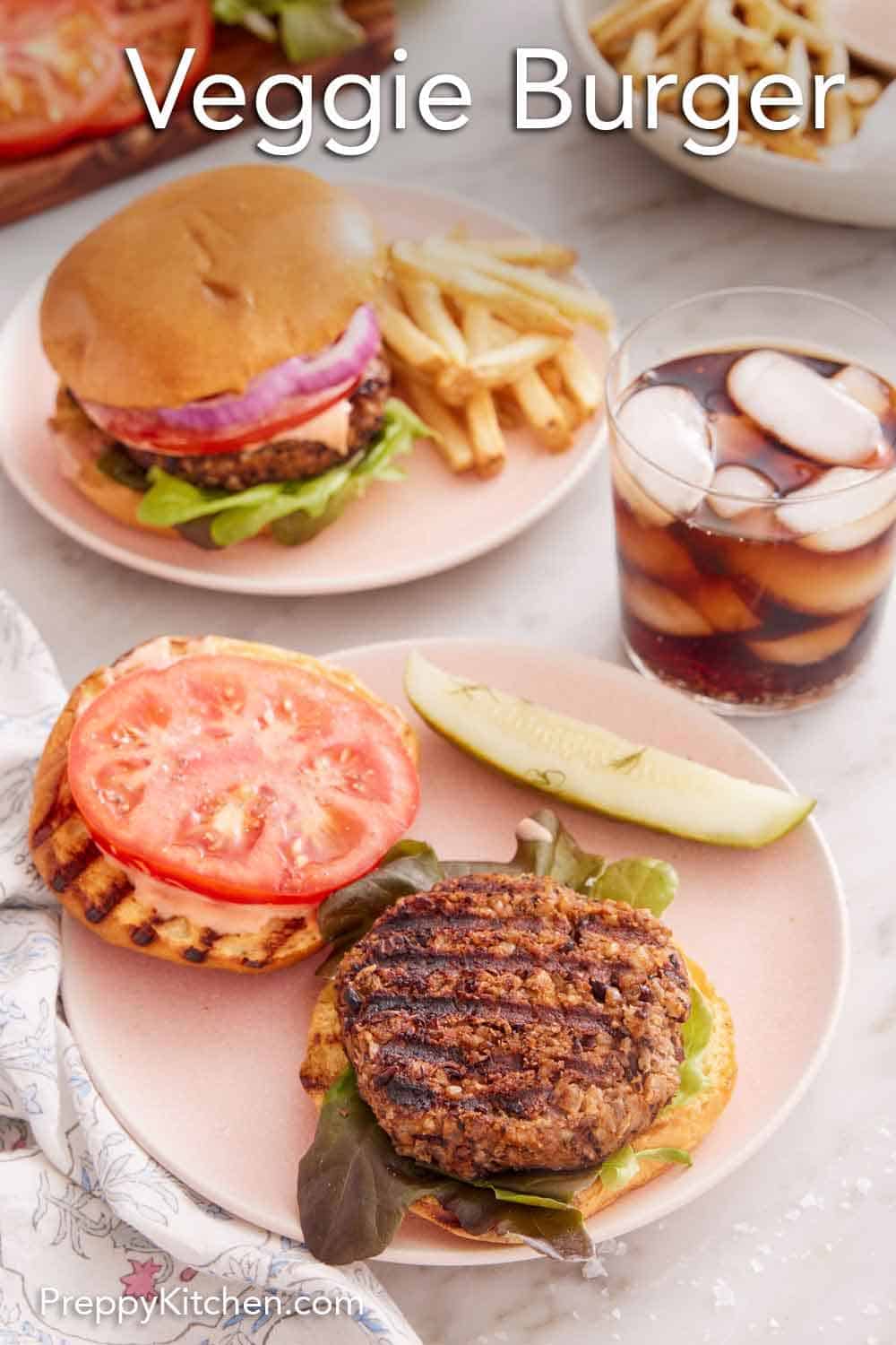 Veggie Burger - Preppy Kitchen