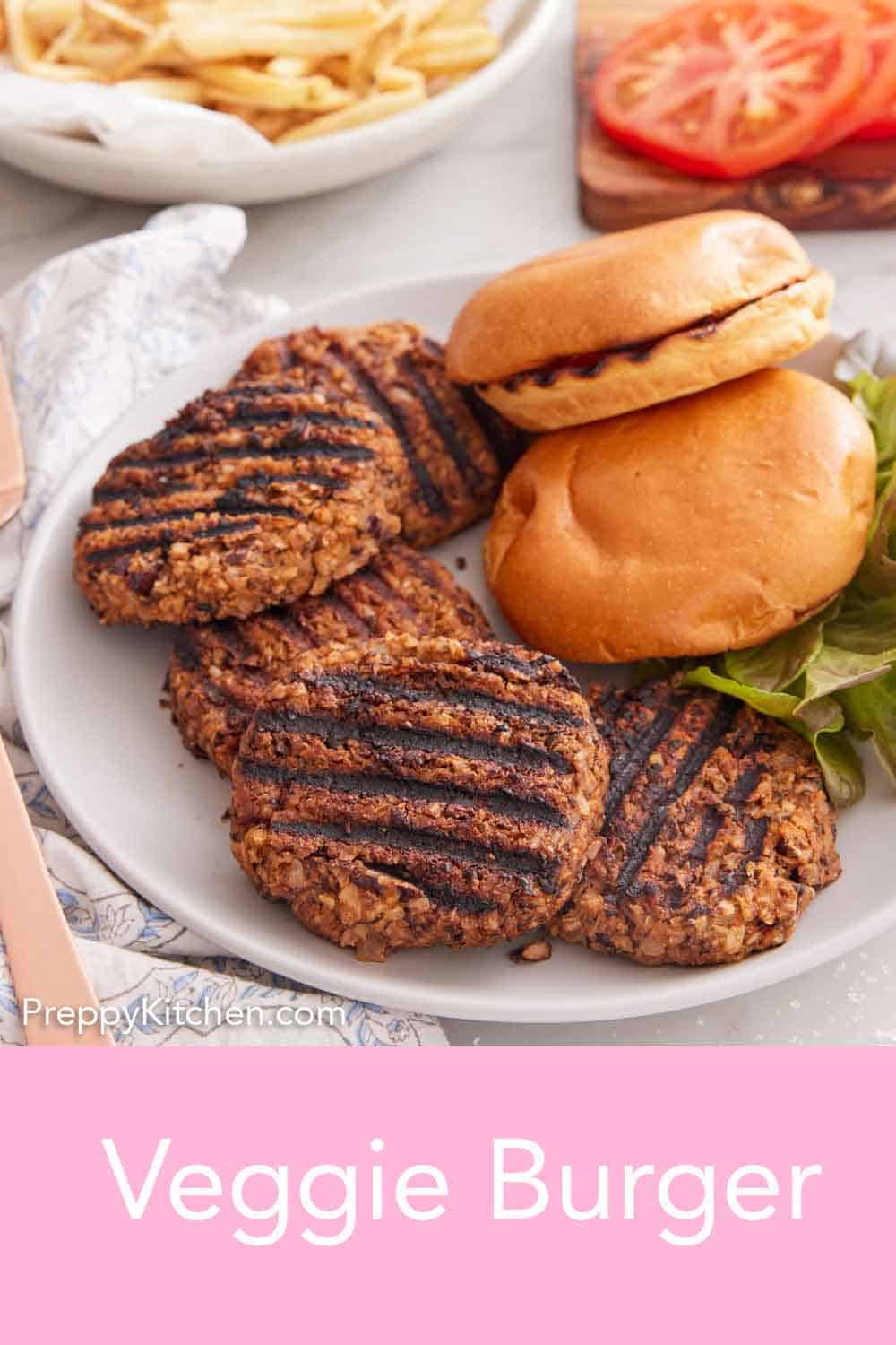 Veggie Burger - Preppy Kitchen