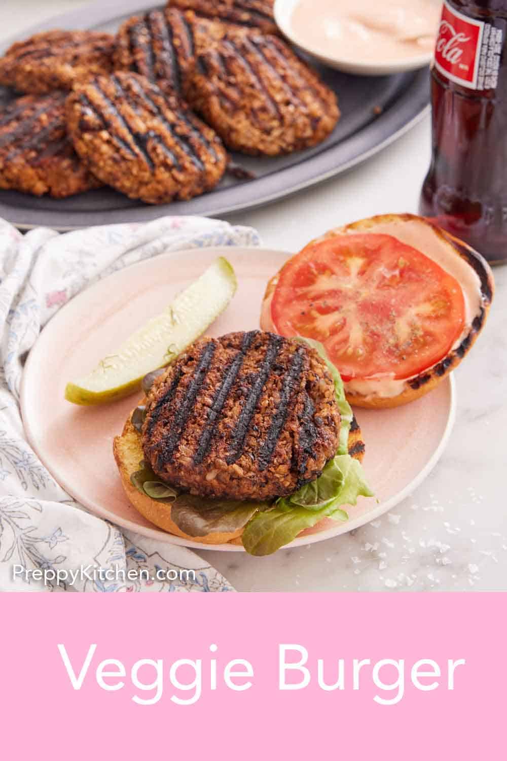Veggie Burger - Preppy Kitchen