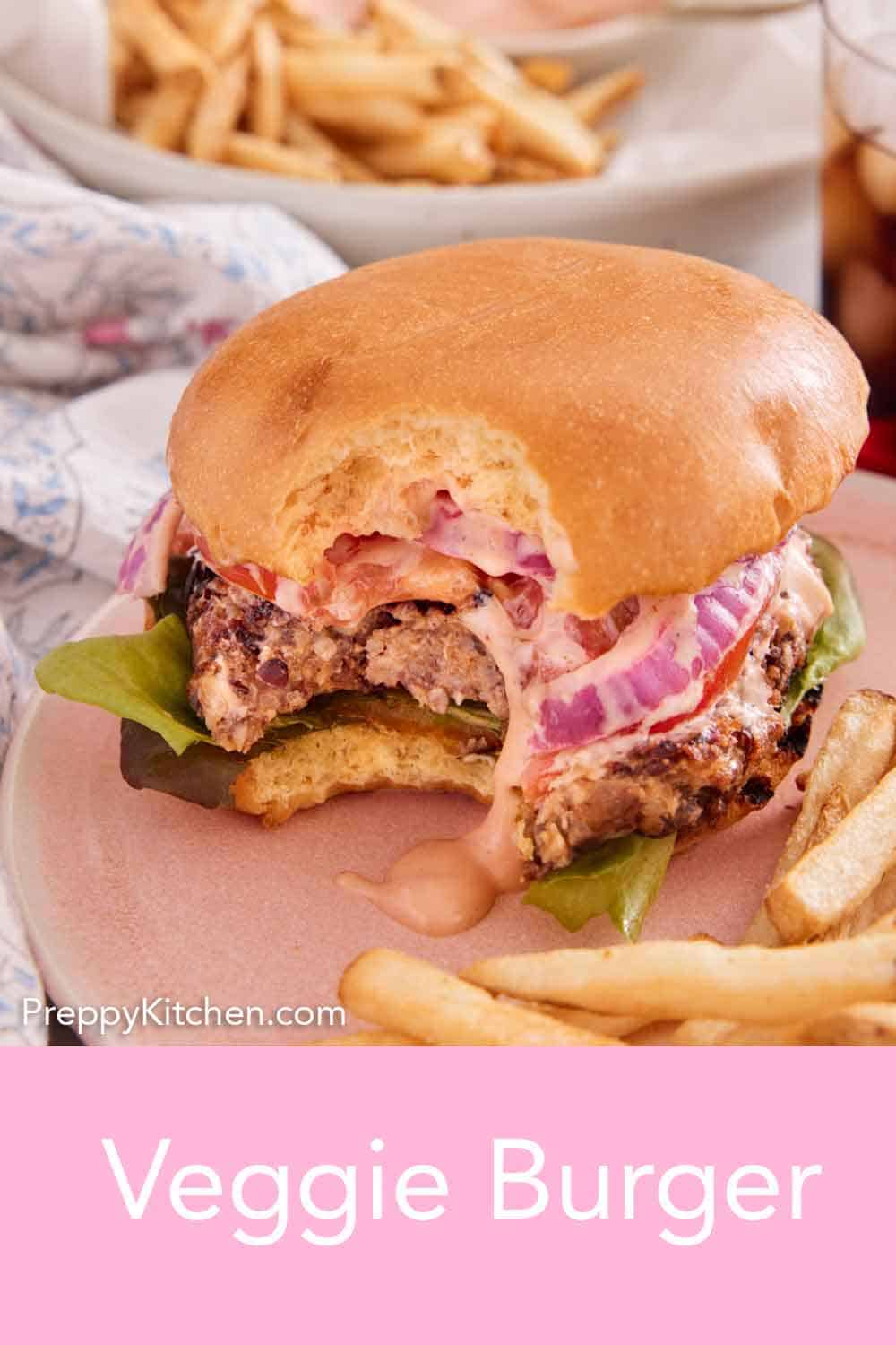 Veggie Burger - Preppy Kitchen