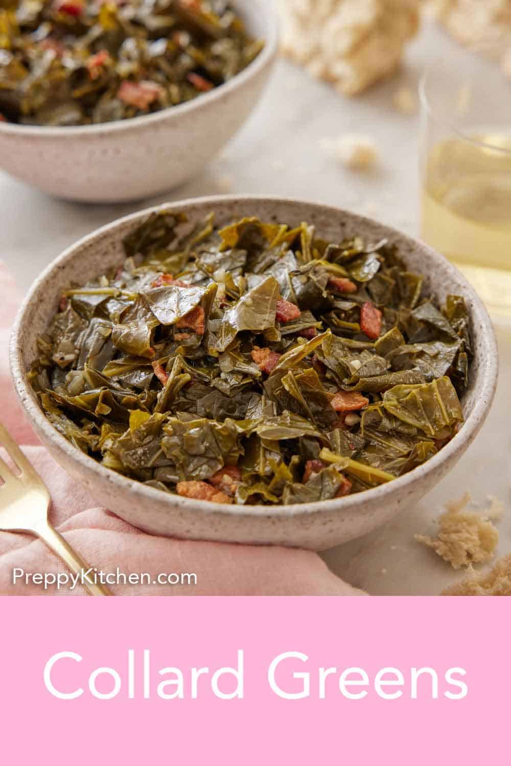 Collard Greens - Preppy Kitchen