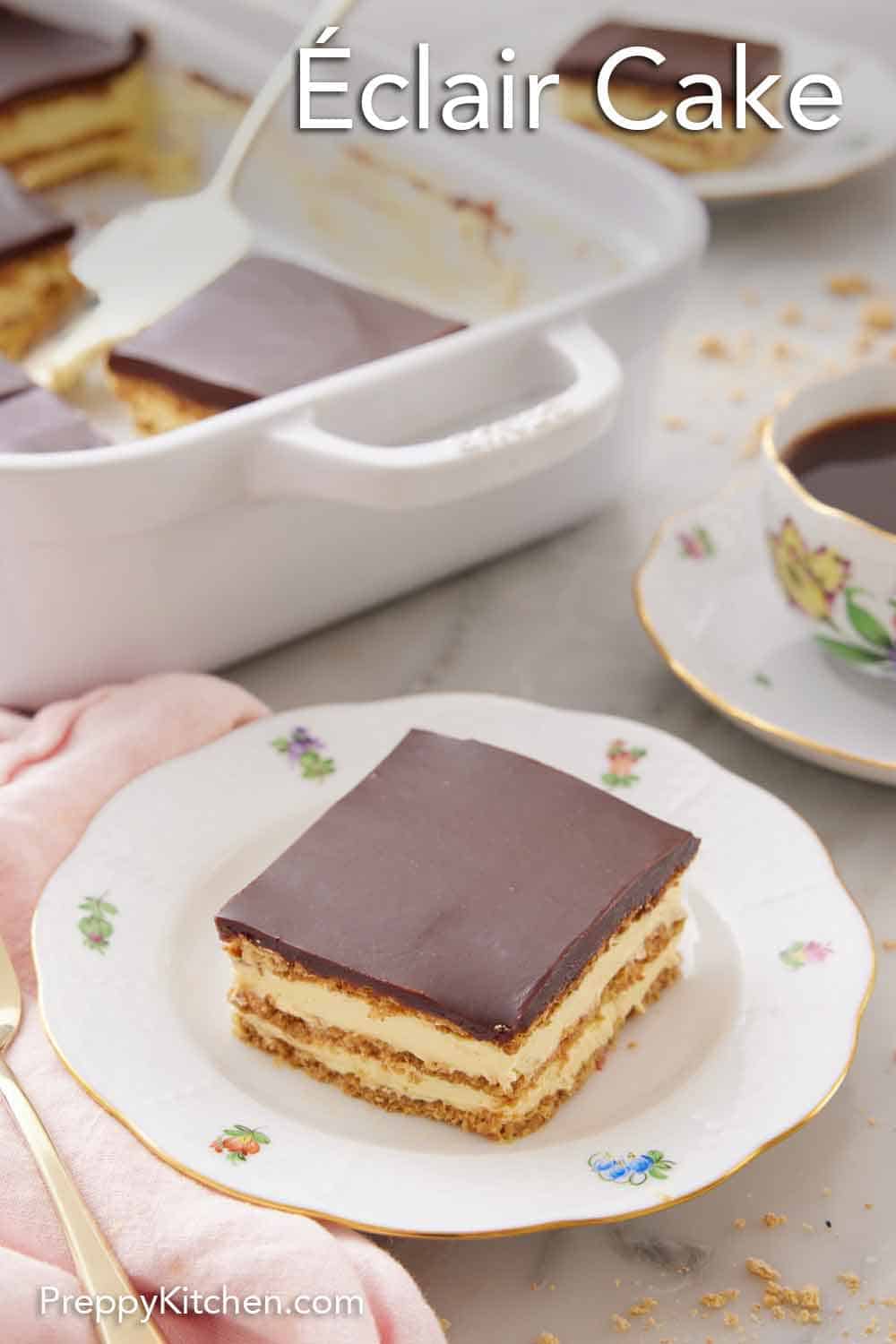 Éclair Cake - Preppy Kitchen