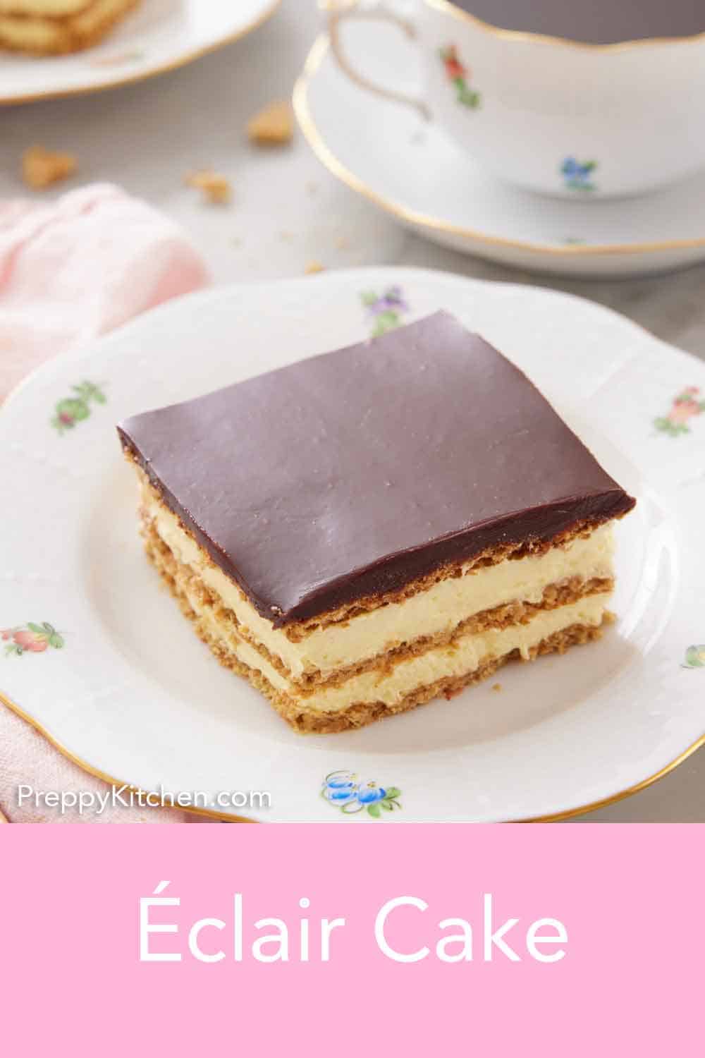 Éclair Cake - Preppy Kitchen