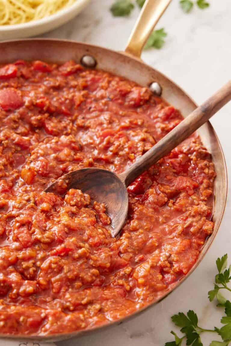 Spaghetti Sauce Recipe - Preppy Kitchen