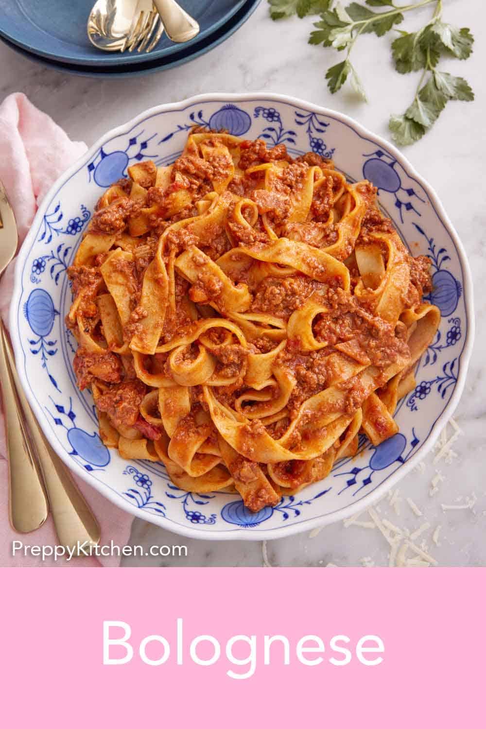 Bolognese - Preppy Kitchen