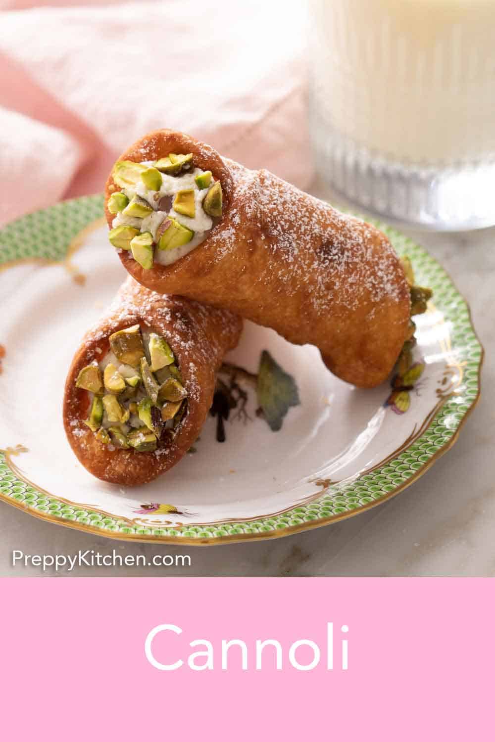 Cannoli - Preppy Kitchen