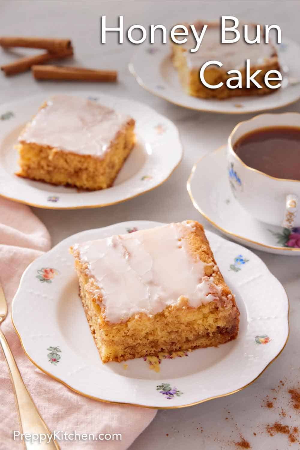 Honey Bun Cake - Preppy Kitchen