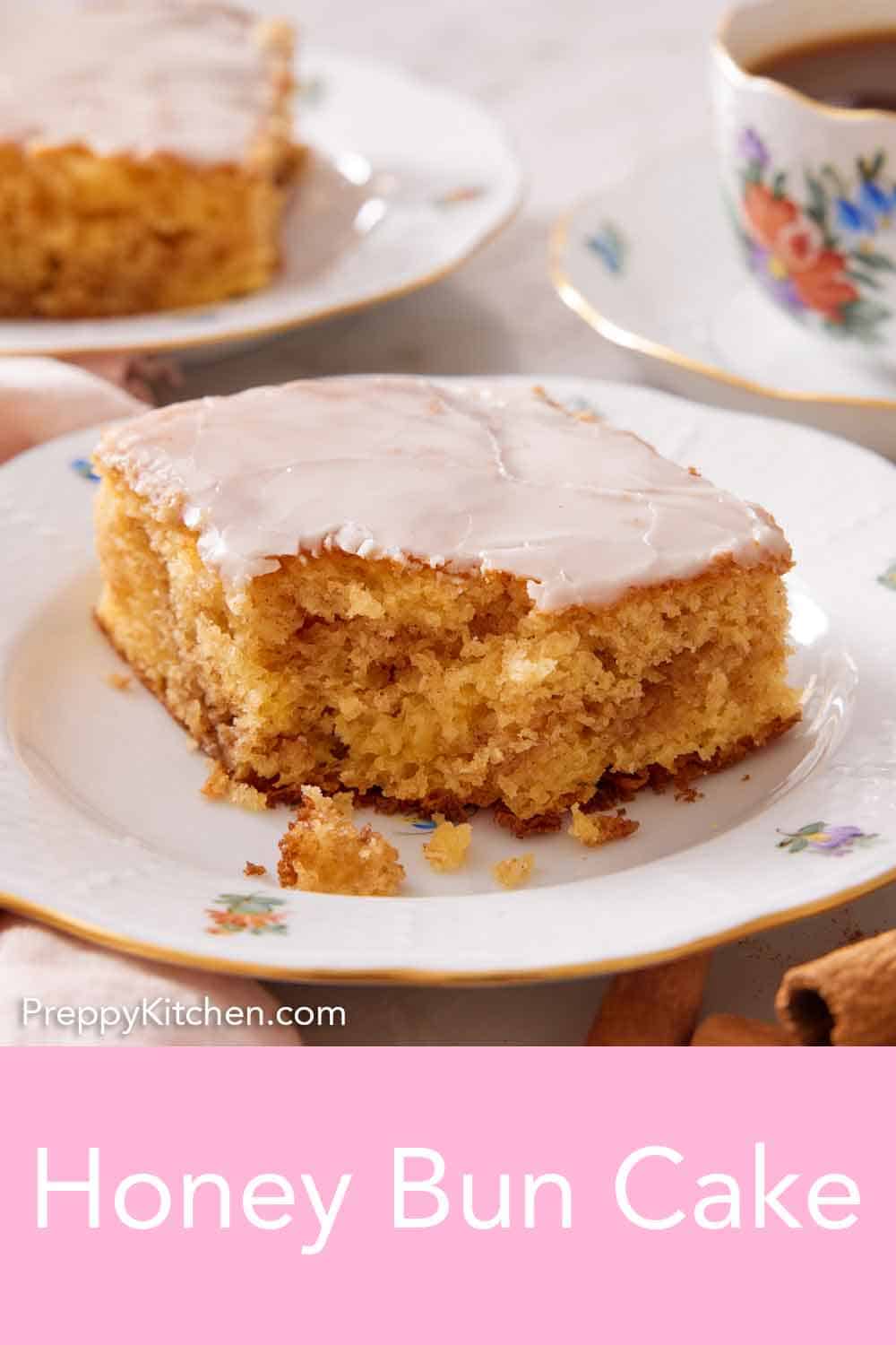 Honey Bun Cake - Preppy Kitchen