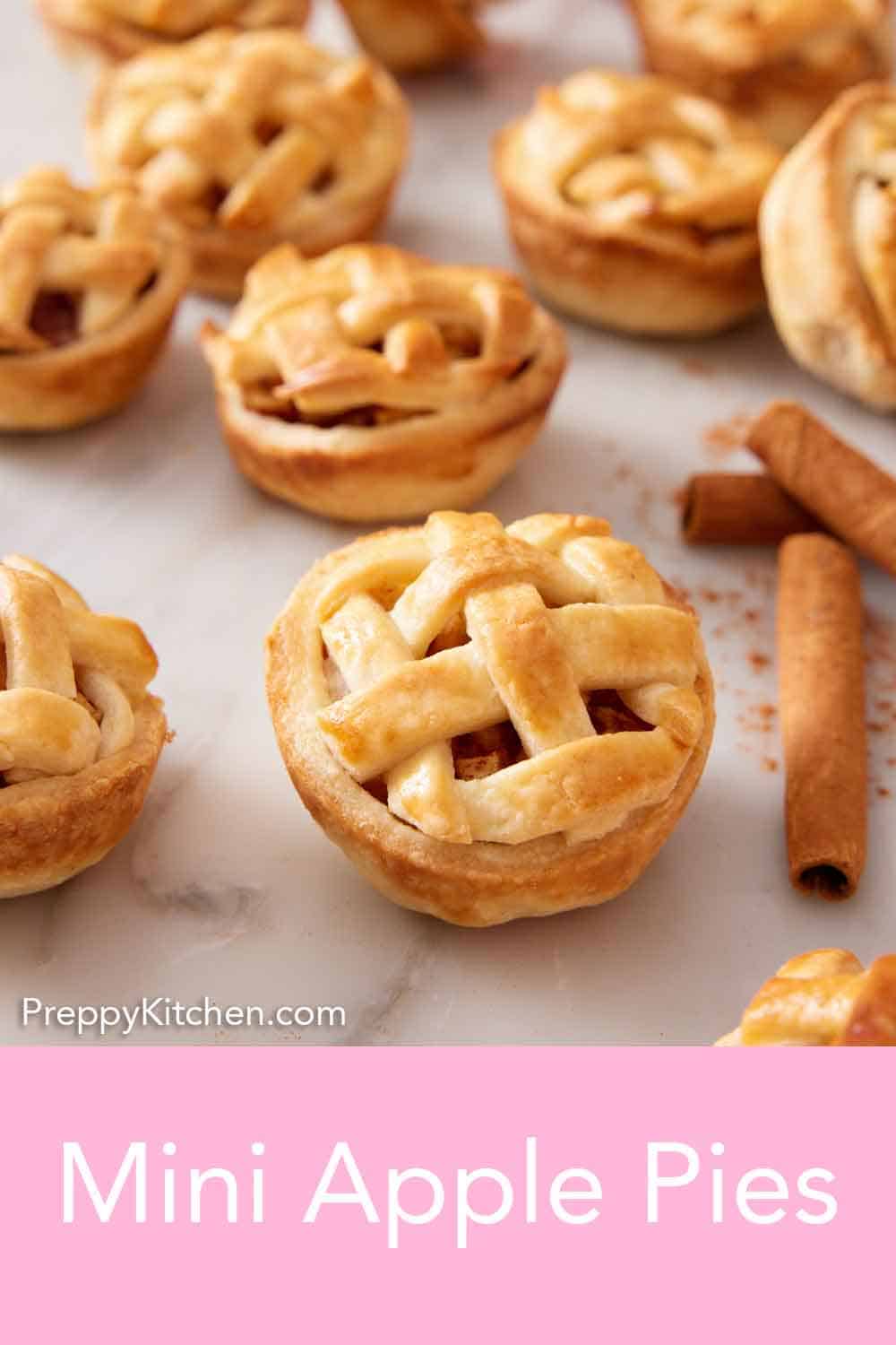 Mini Apple Pies - Preppy Kitchen