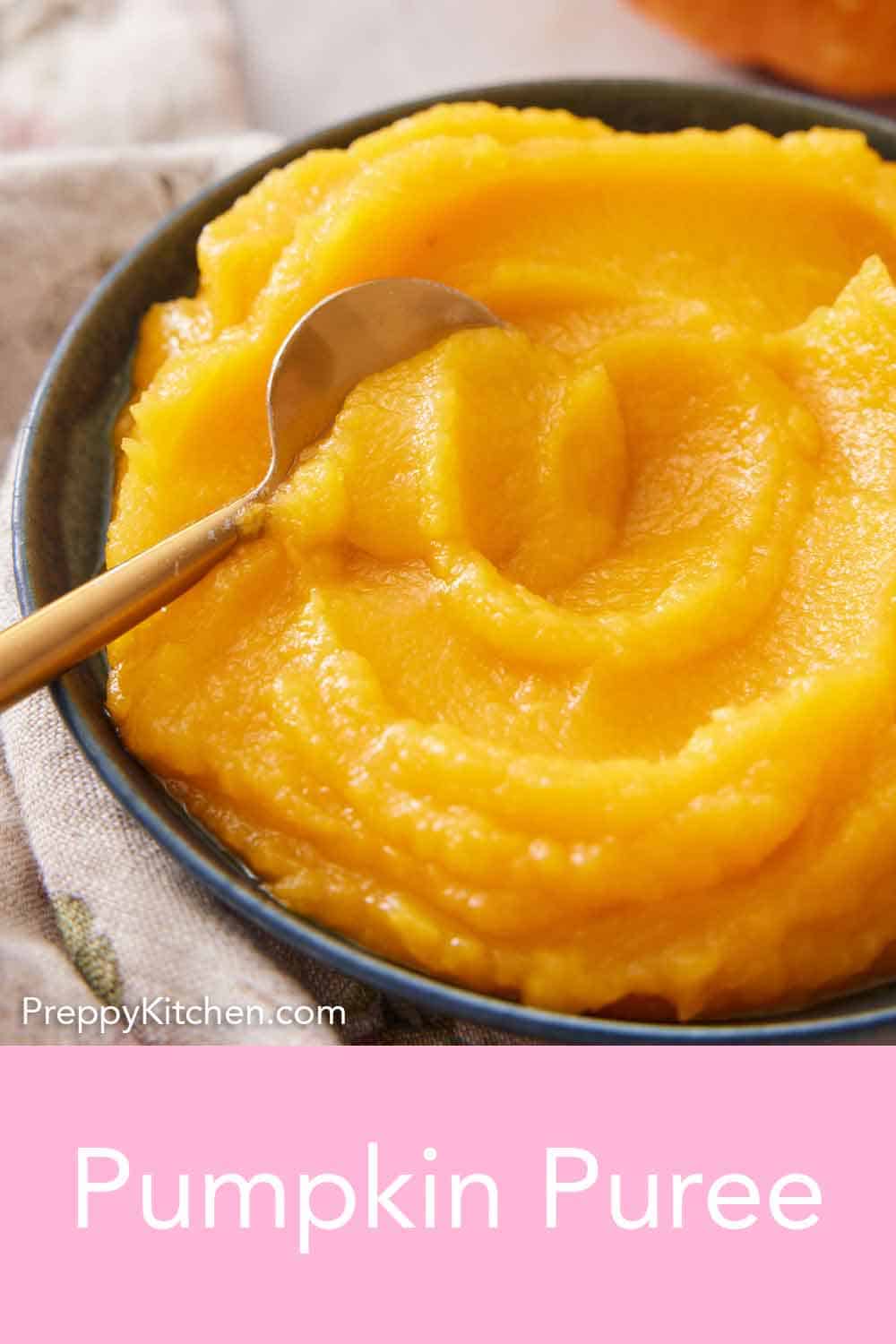Pumpkin Puree - Preppy Kitchen