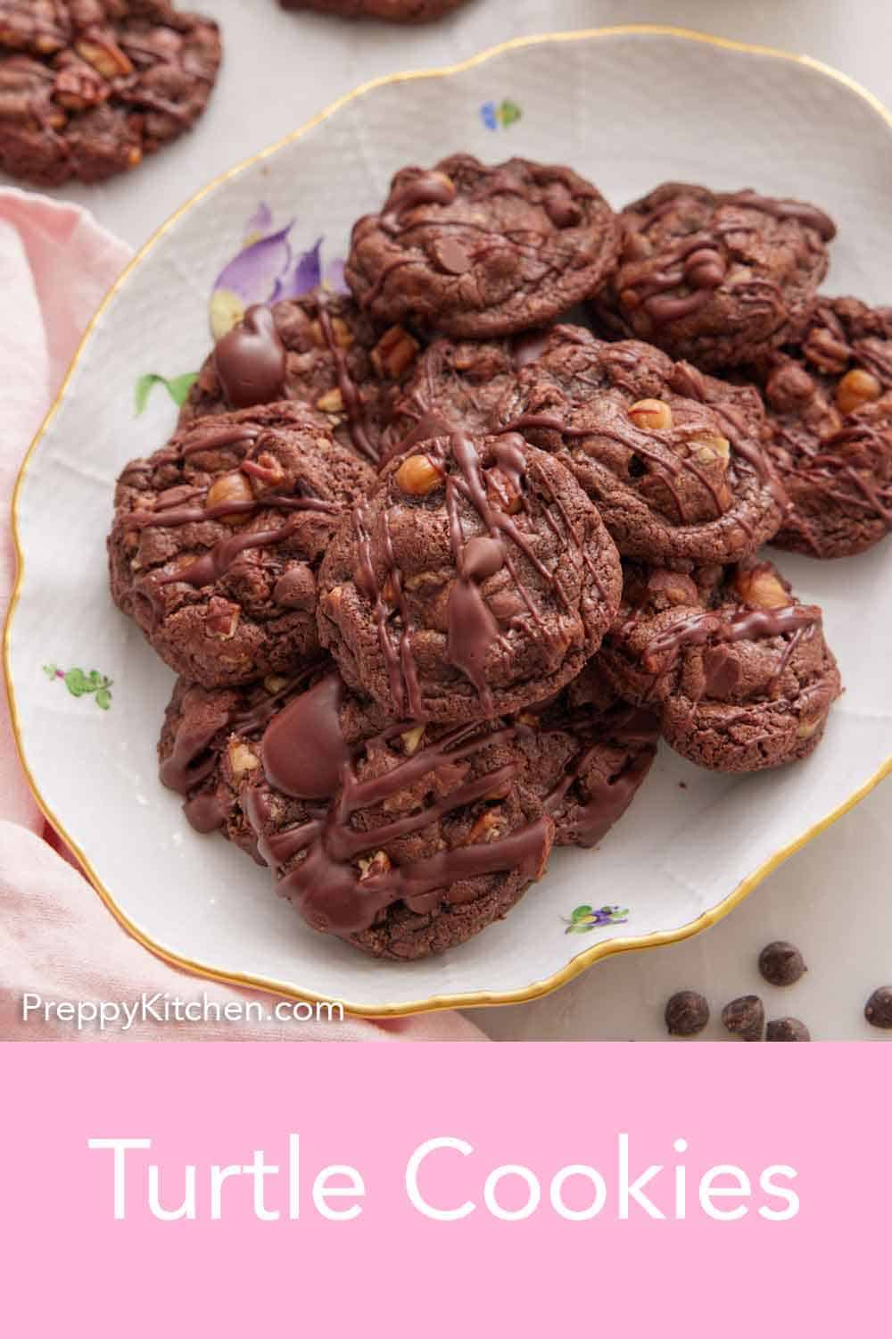 Turtle Cookies - Preppy Kitchen