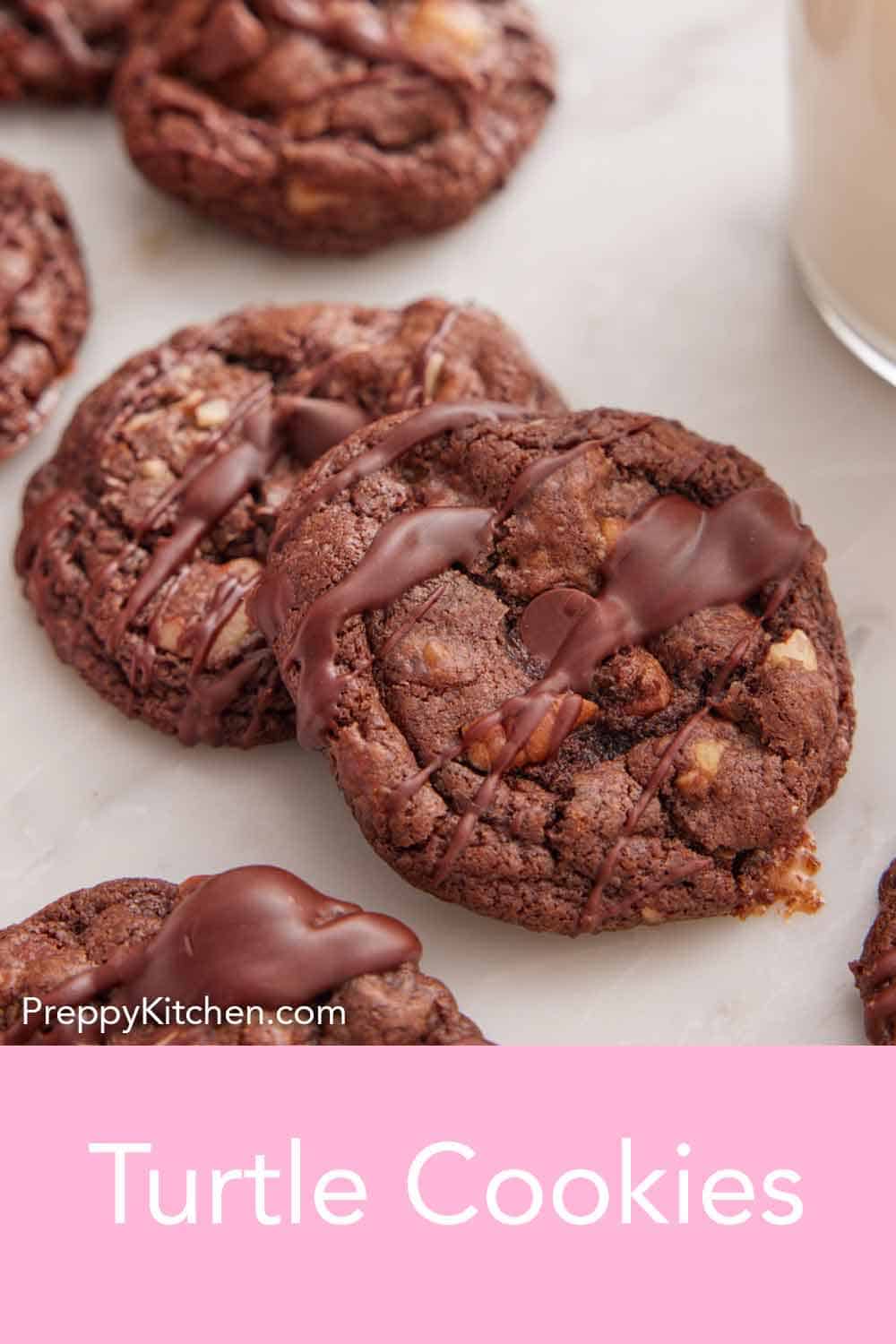 Turtle Cookies - Preppy Kitchen