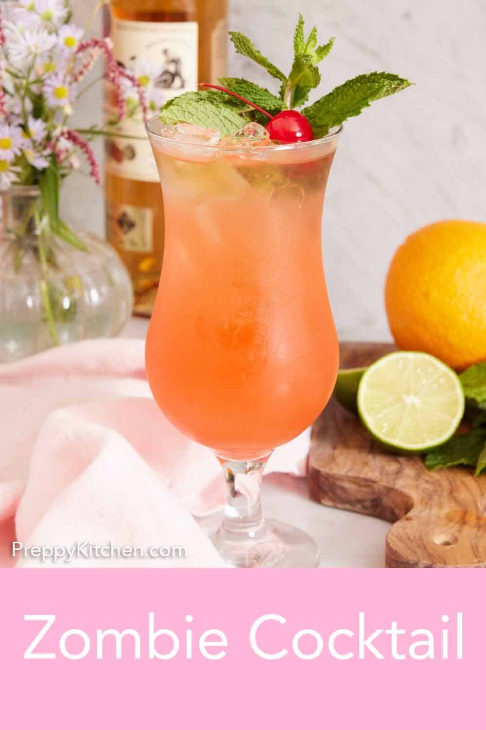 Zombie Cocktail - Preppy Kitchen