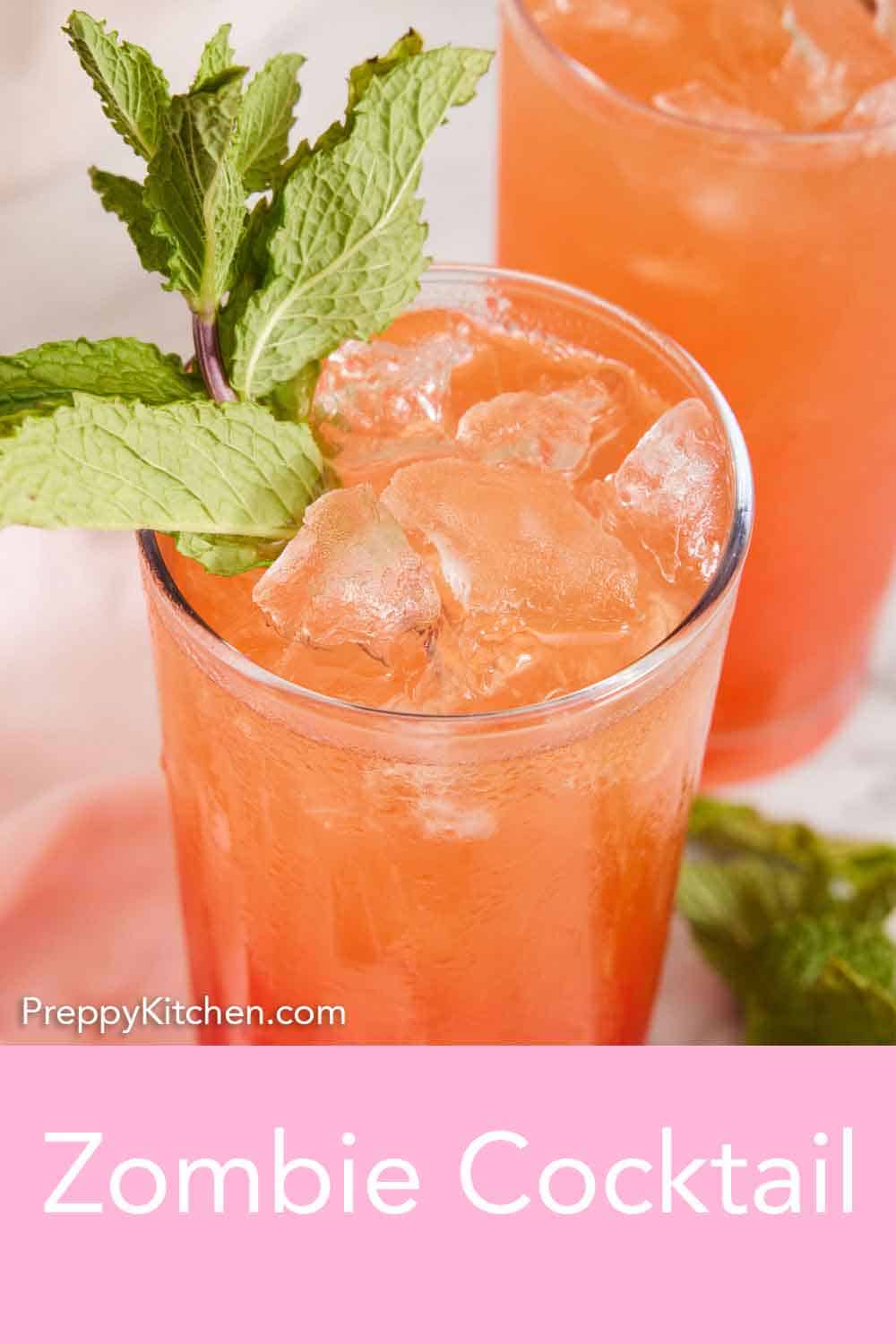 Zombie Cocktail - Preppy Kitchen