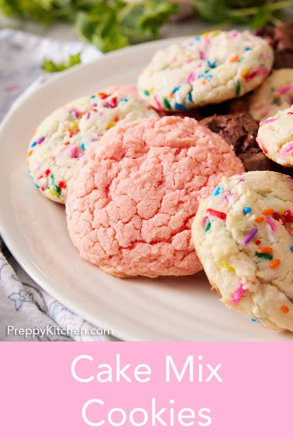 Cake Mix Cookies - Preppy Kitchen