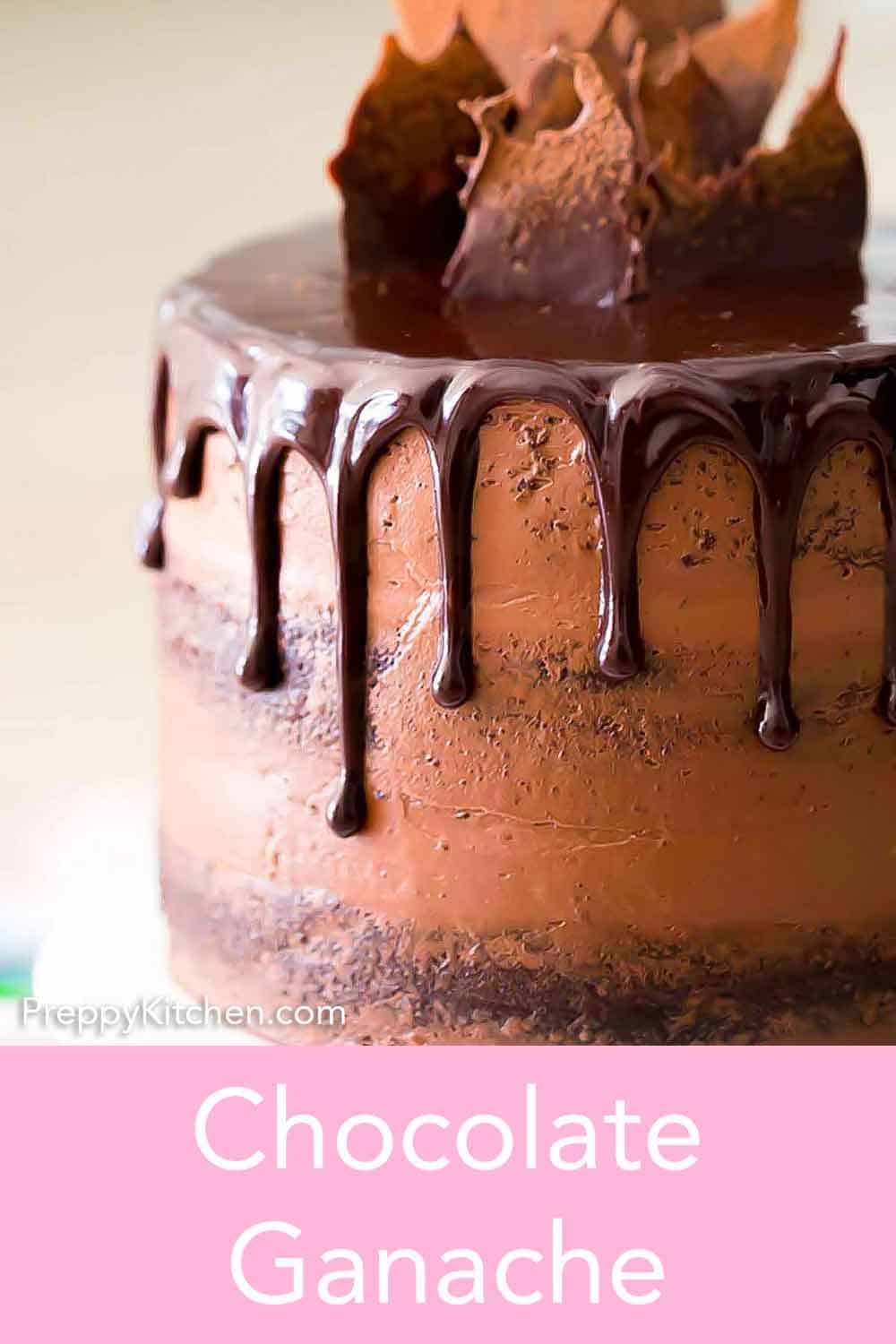 2-Ingredient Chocolate Ganache Recipe - Preppy Kitchen
