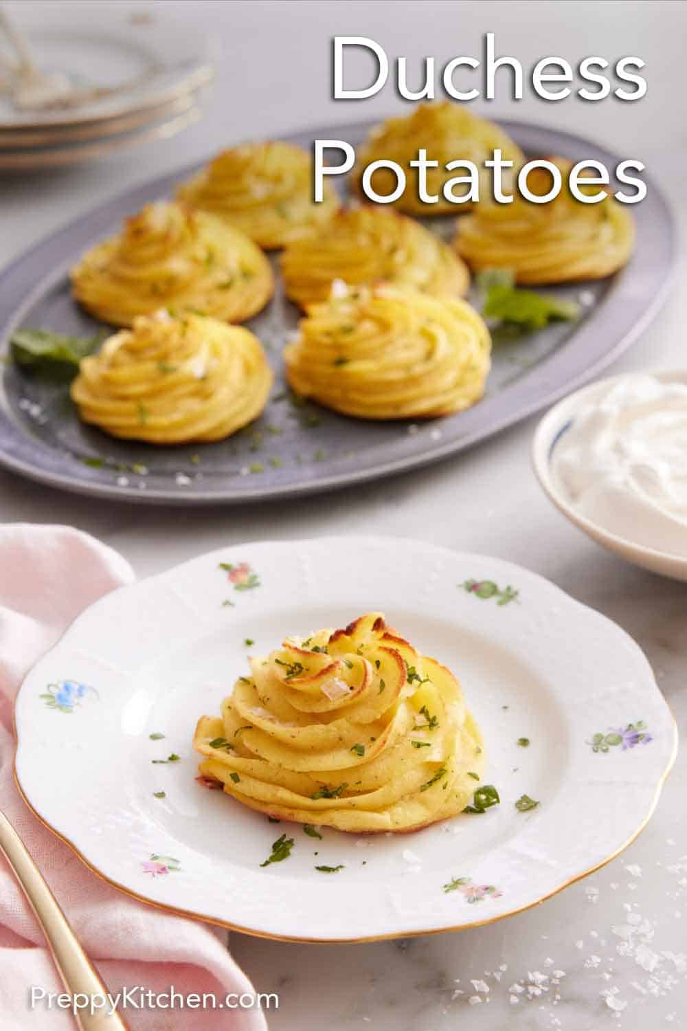Duchess Potatoes - Preppy Kitchen