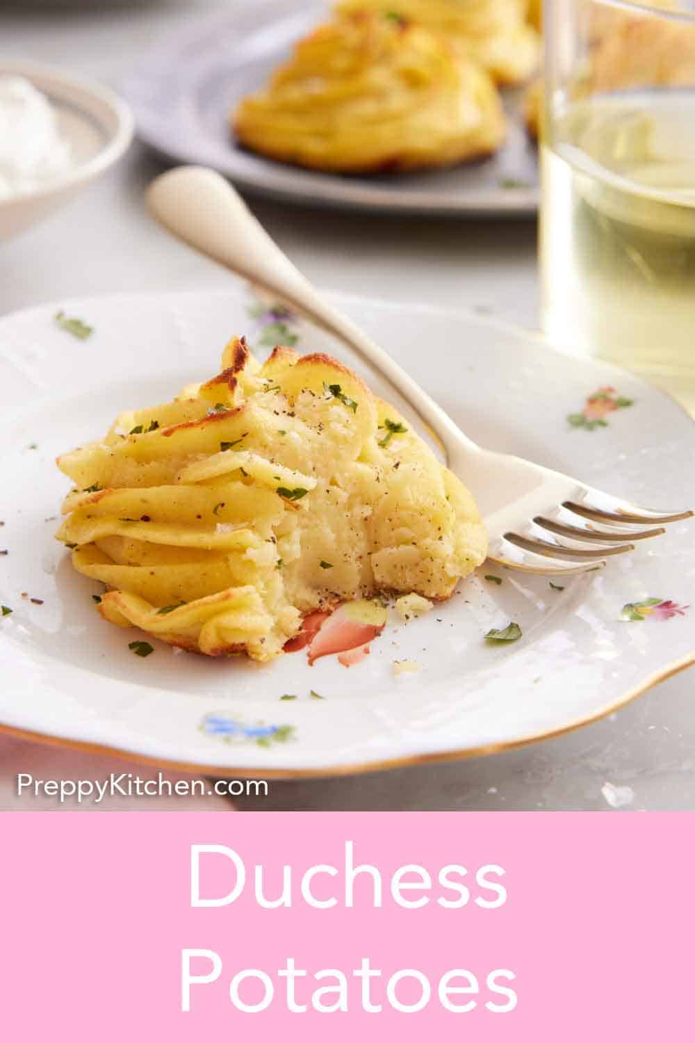 Duchess Potatoes - Preppy Kitchen