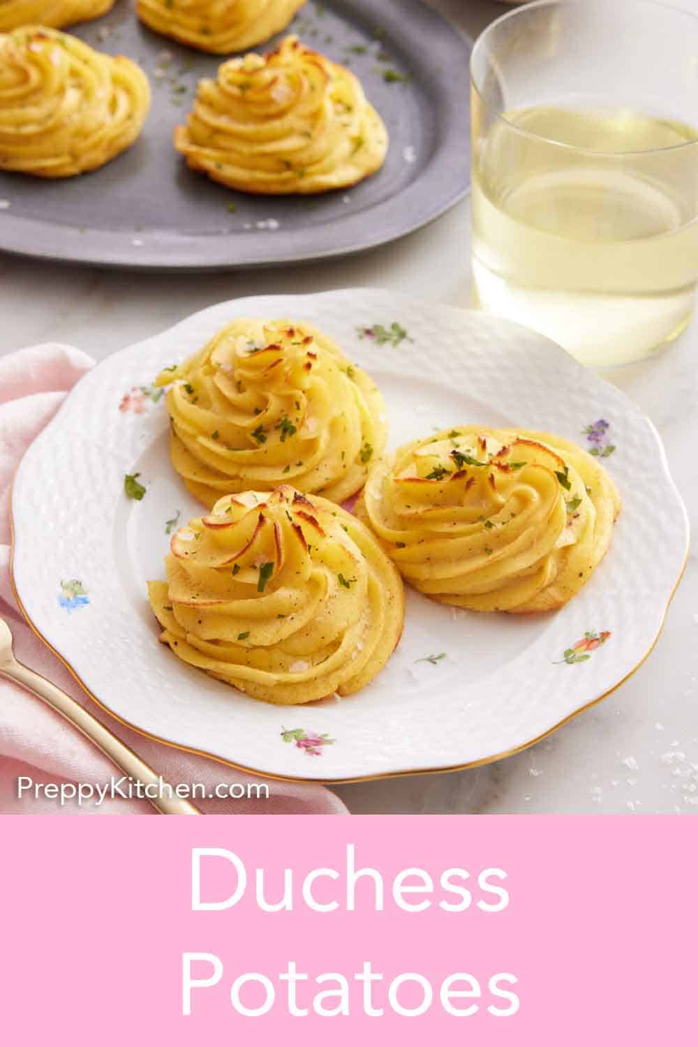Duchess Potatoes - Preppy Kitchen