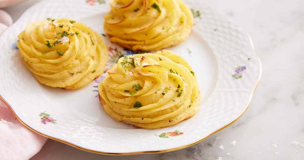Duchess Potatoes - Preppy Kitchen