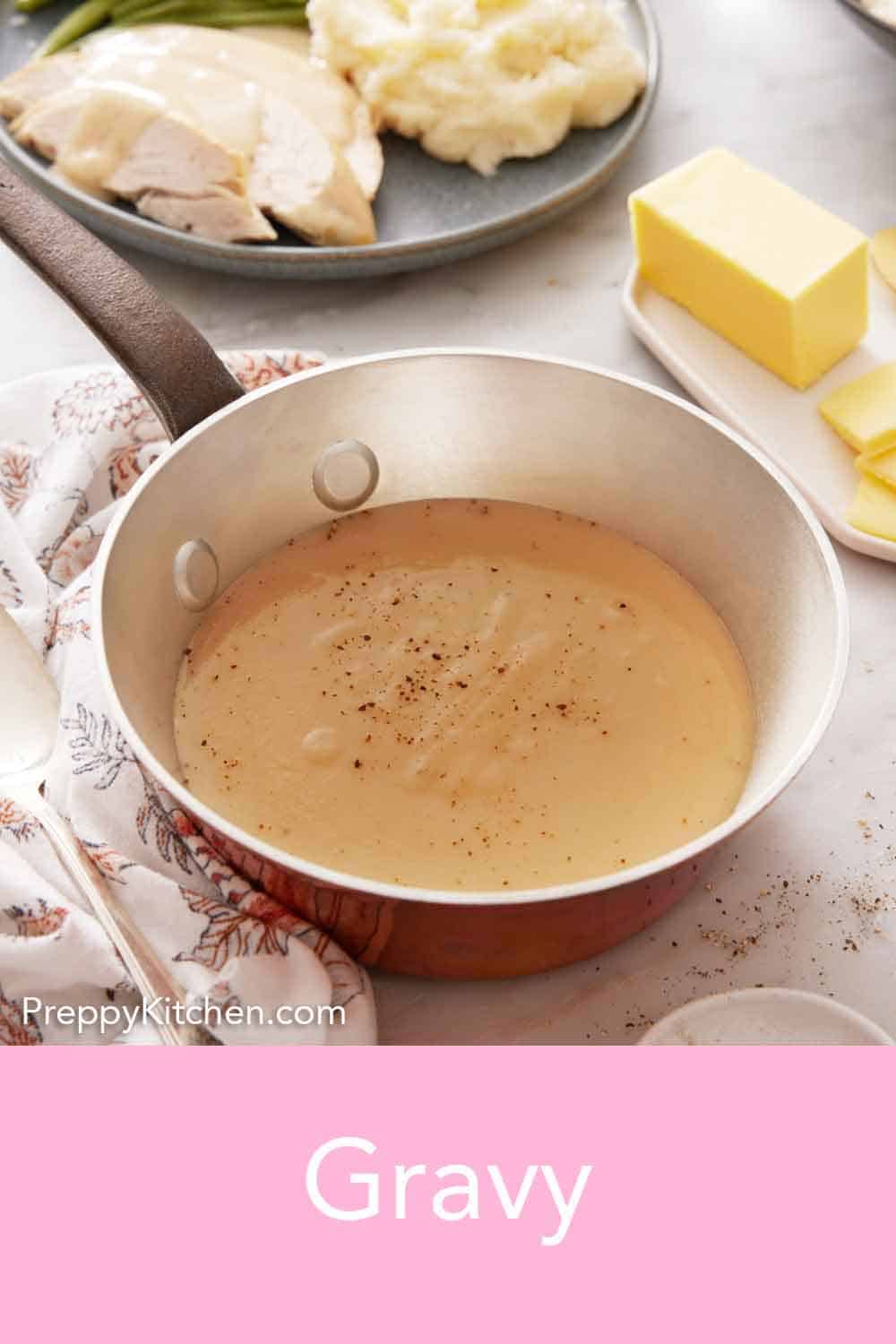 How To Make Gravy From Scratch (Easy!) - Preppy Kitchen