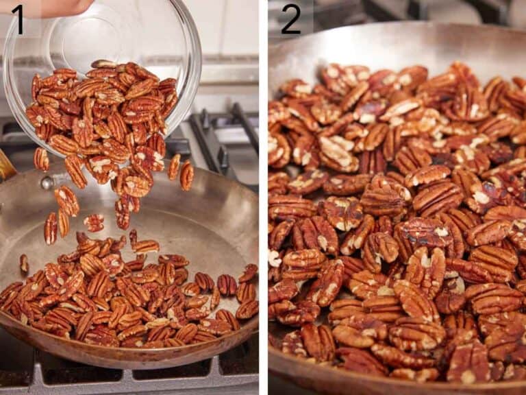 How to Toast Pecans - Preppy Kitchen