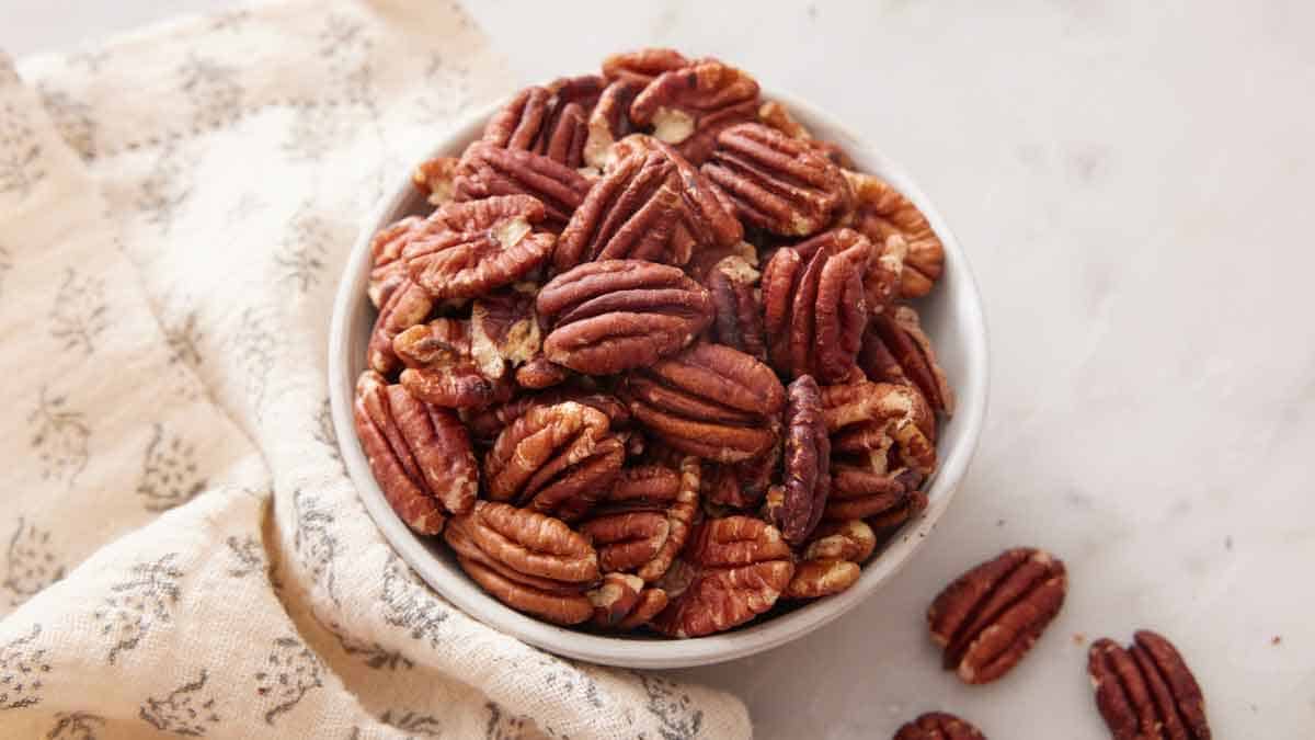 How to Toast Pecans - Preppy Kitchen