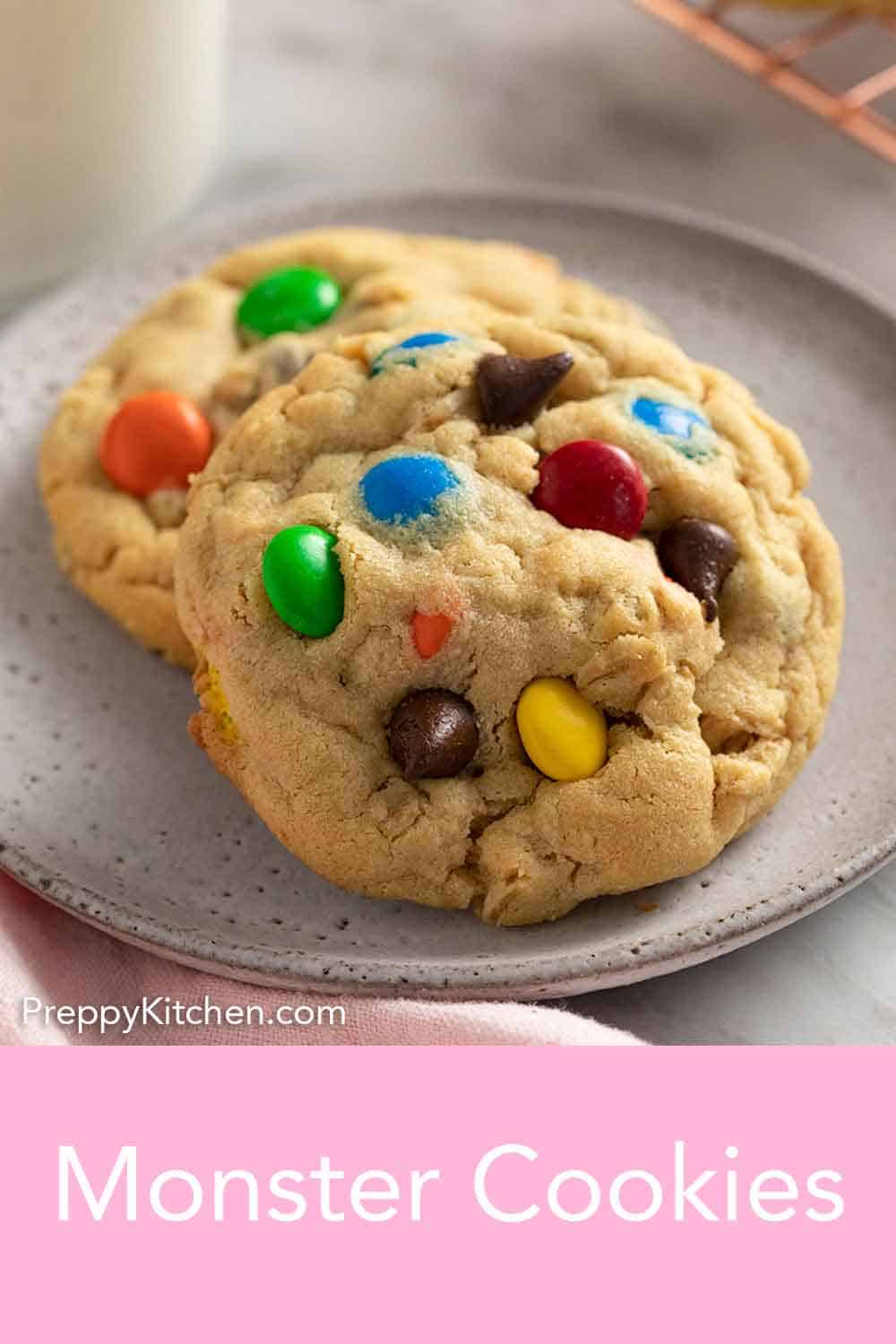 Monster Cookies - Preppy Kitchen
