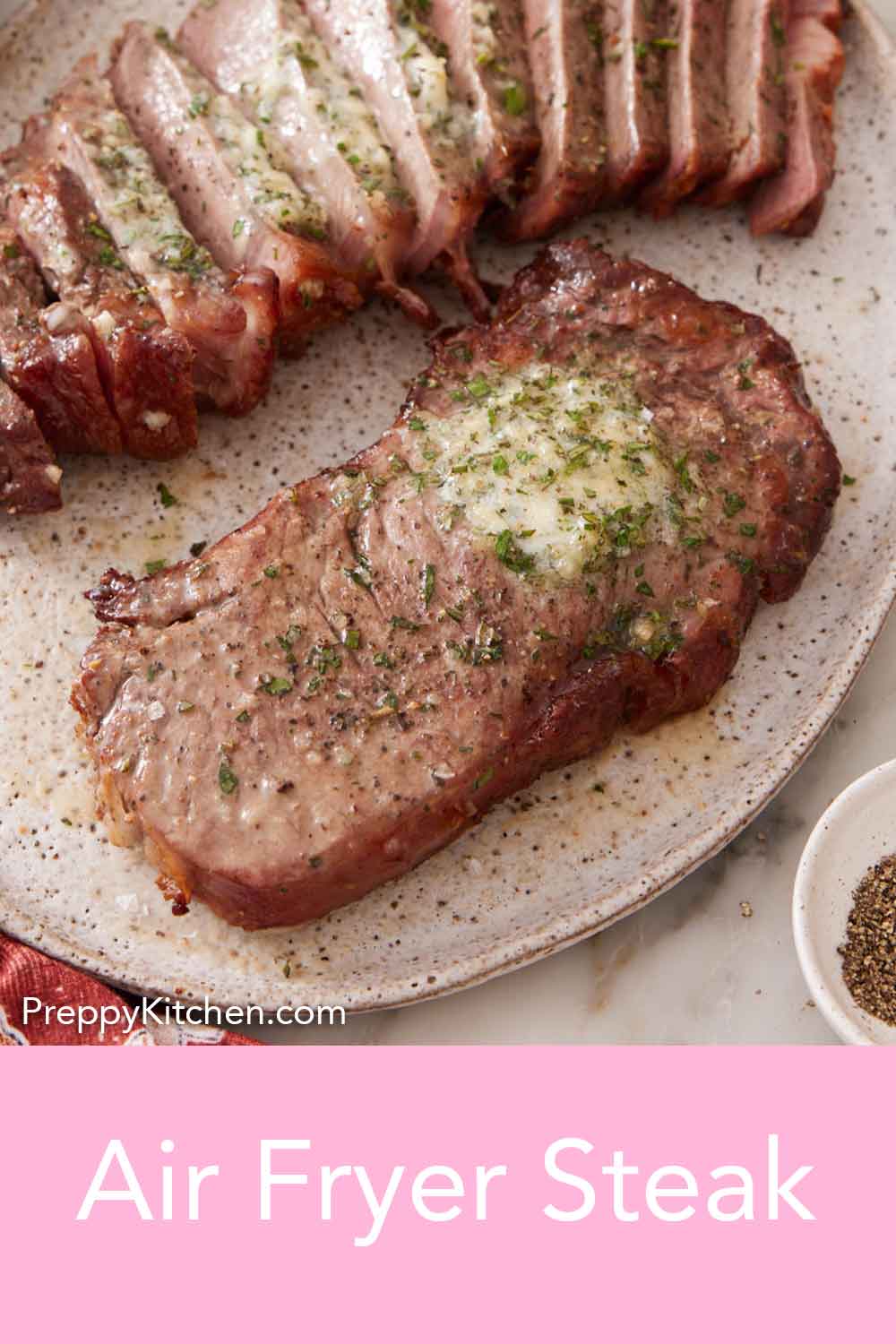 Air Fryer Steak - Preppy Kitchen