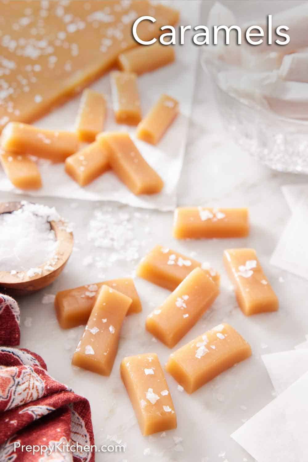 Soft & Chewy Homemade Caramels - Preppy Kitchen