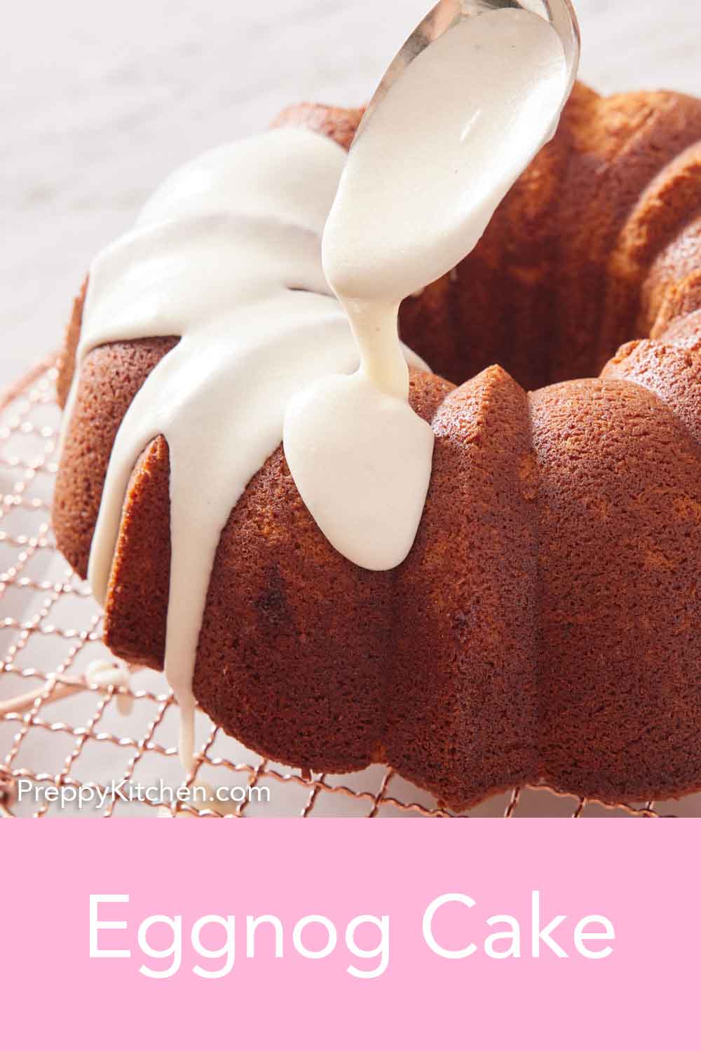 Eggnog Cake - Preppy Kitchen